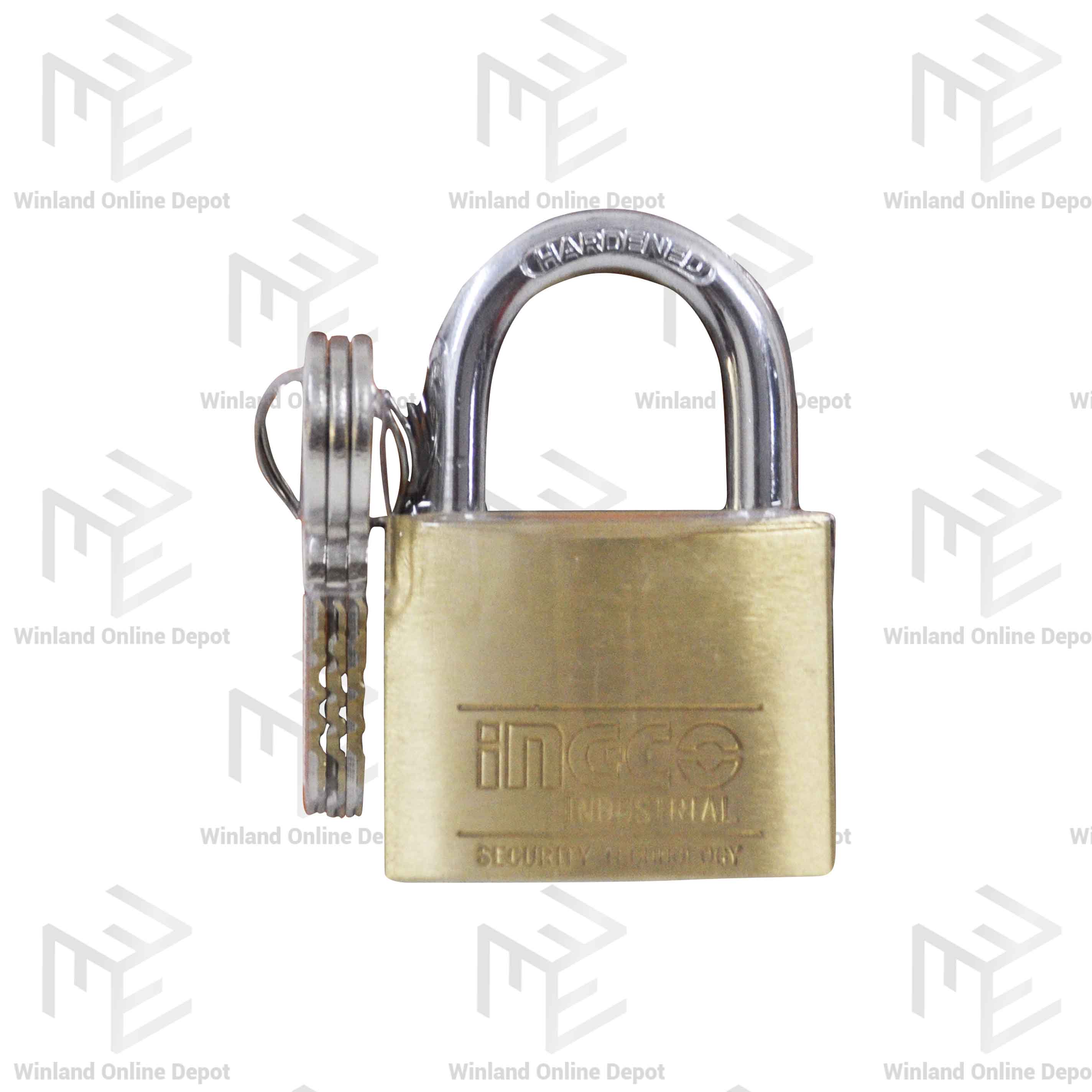 Ingco by Winland Heavy Duty Brass Padlock Pad lock ING-HT | Lazada PH