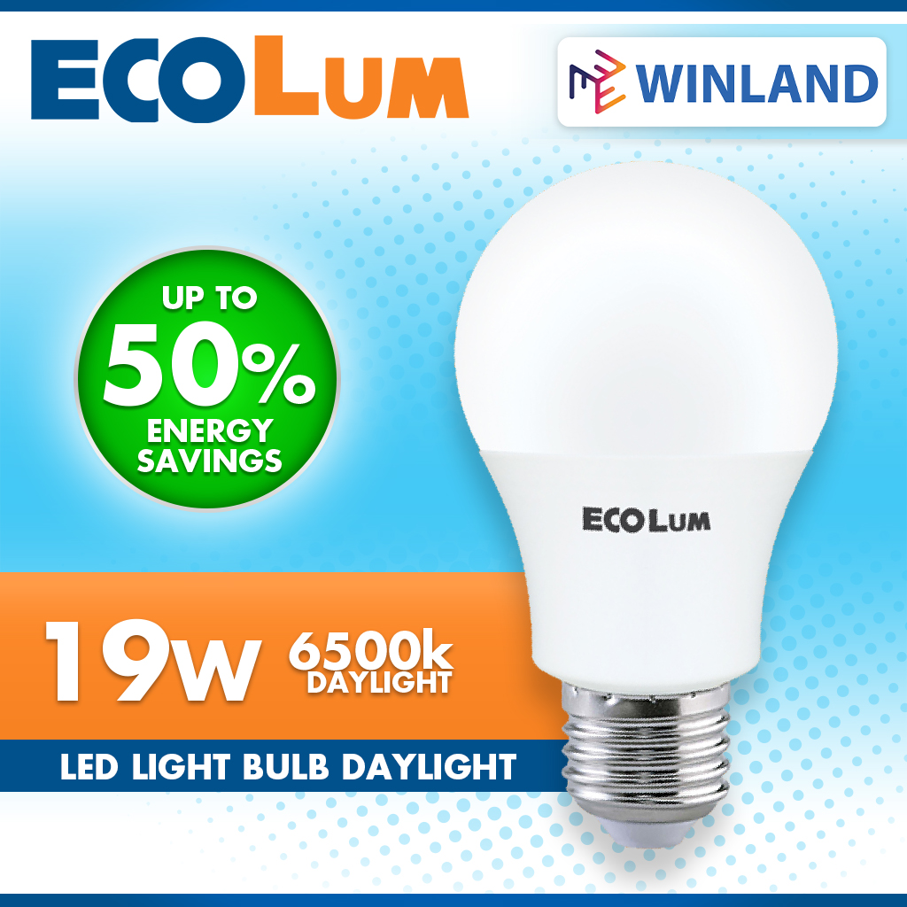 FIREFLY by Winland ECOLUM Super Bright Power Saving LED Light Bulb 19 ...