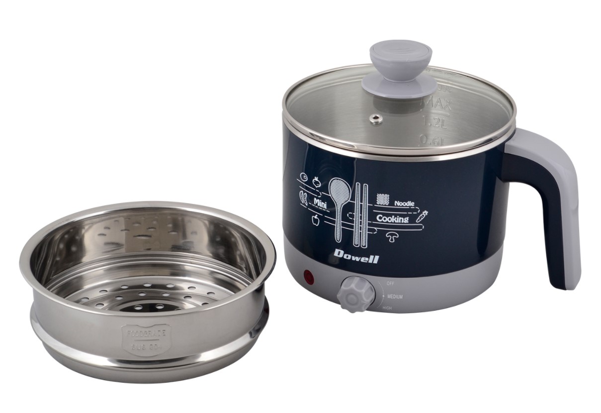 Dowell by Winland 1.2L Mini-Chef Electric Kettle | Multi-Cooker ...