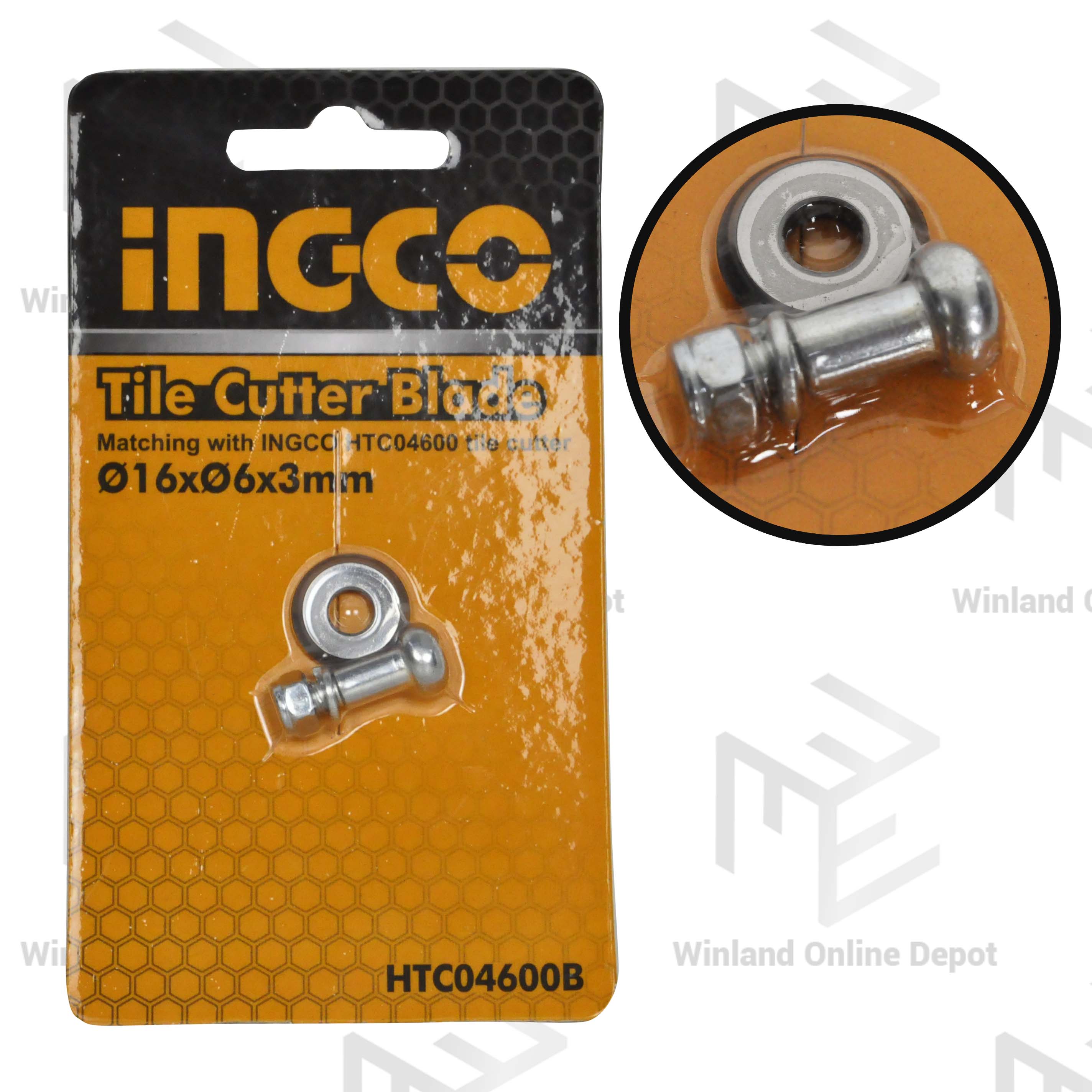 INGCO by Winland Tile Cutter Tungsten Carbide Blade Only HTC04600B ING ...