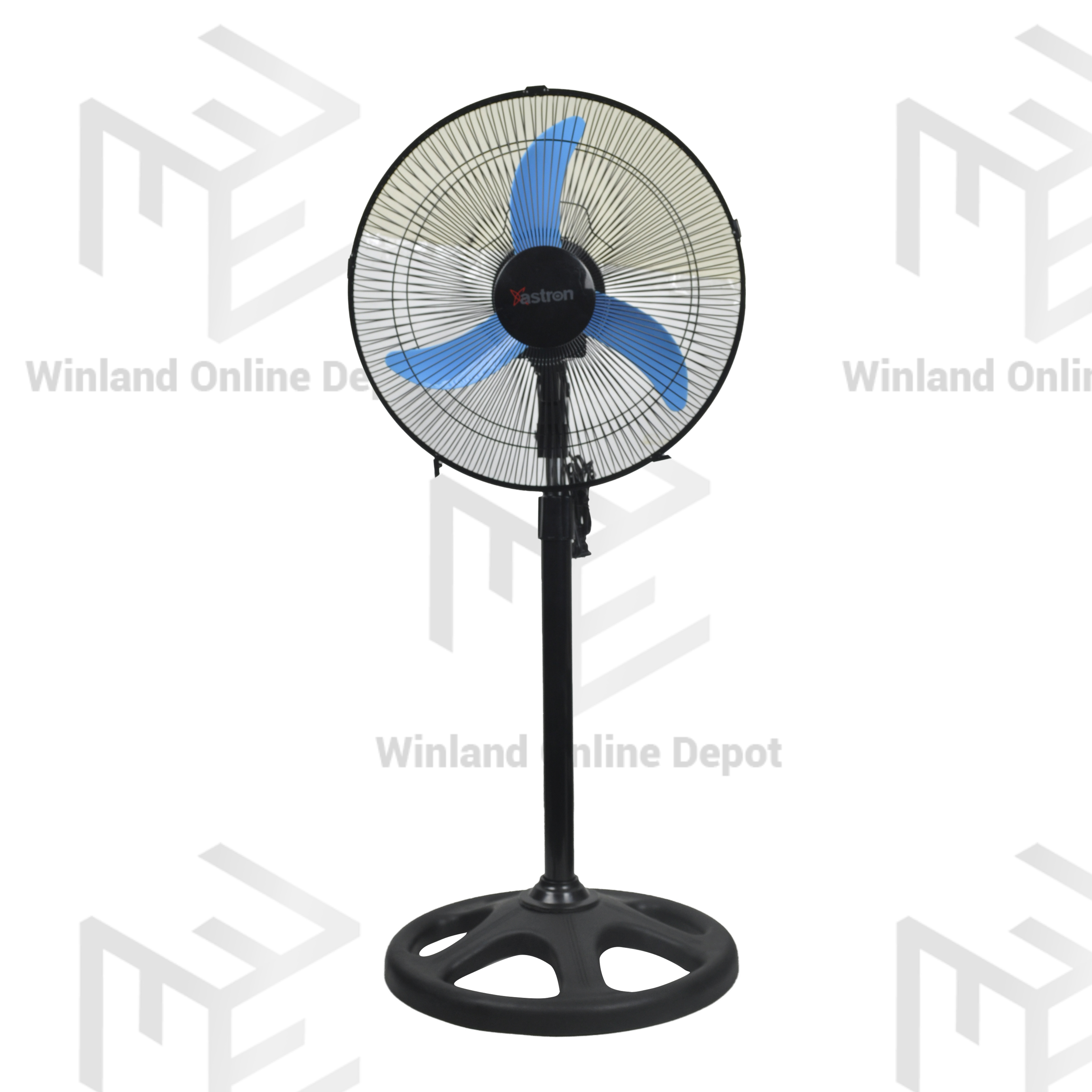 Astron by Winland Lion 16" Stand Fan | Electric Fan 50watts (Light Blue ...