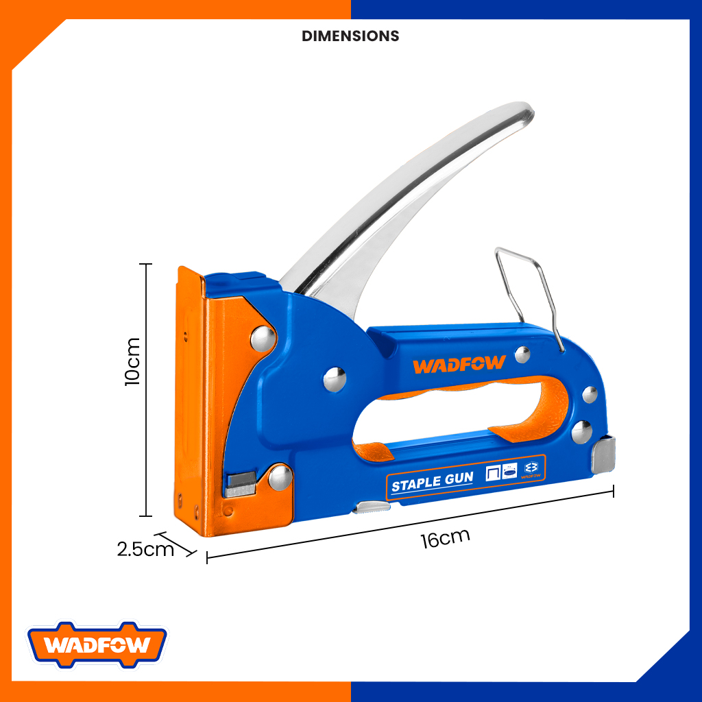Wadfow by Winland WGU3614 4-14mm Industrial Grade Gun Tacker Staple Gun ...