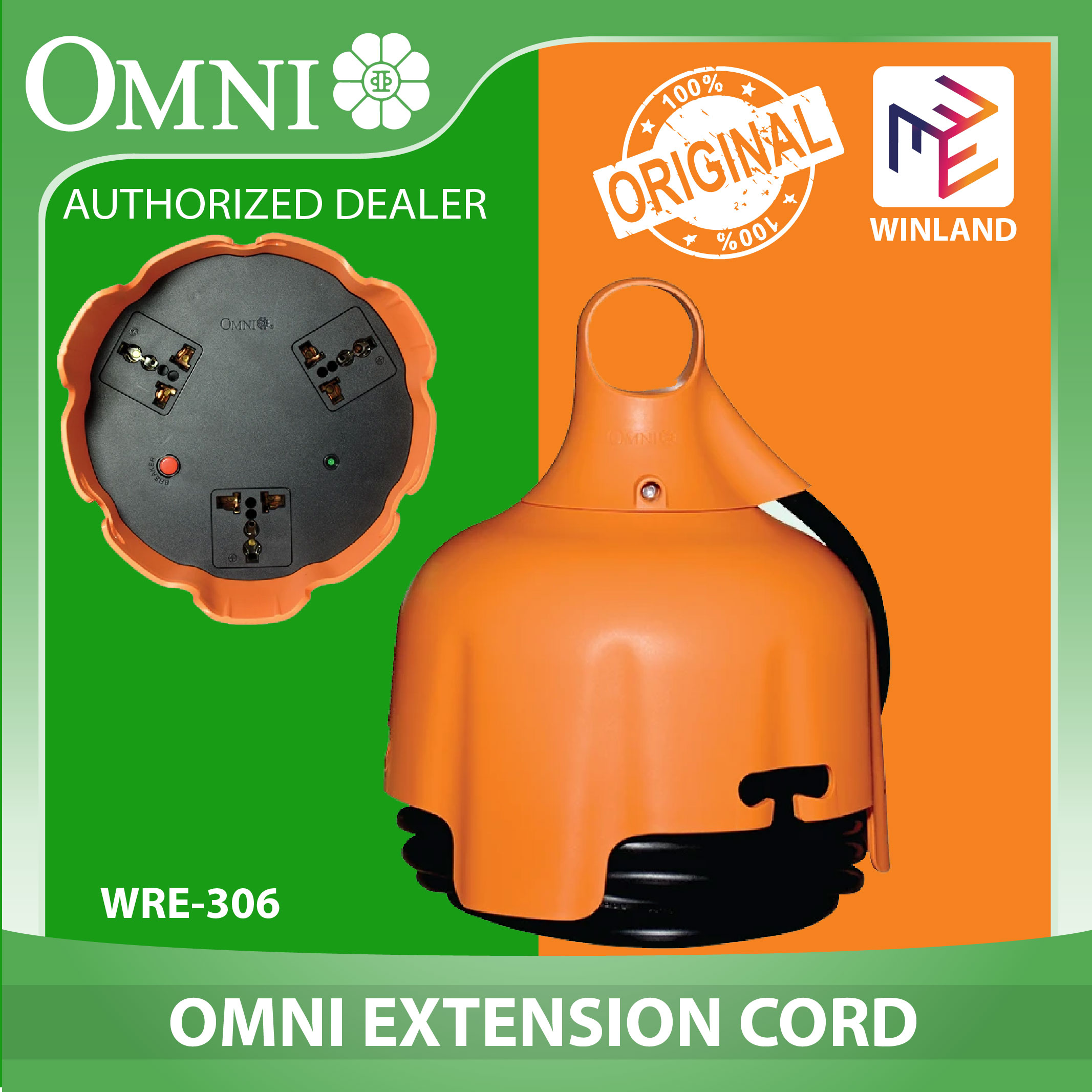 Omni by Winland Heavy Duty Rain-Proof | Weather Proof Power Extension ...