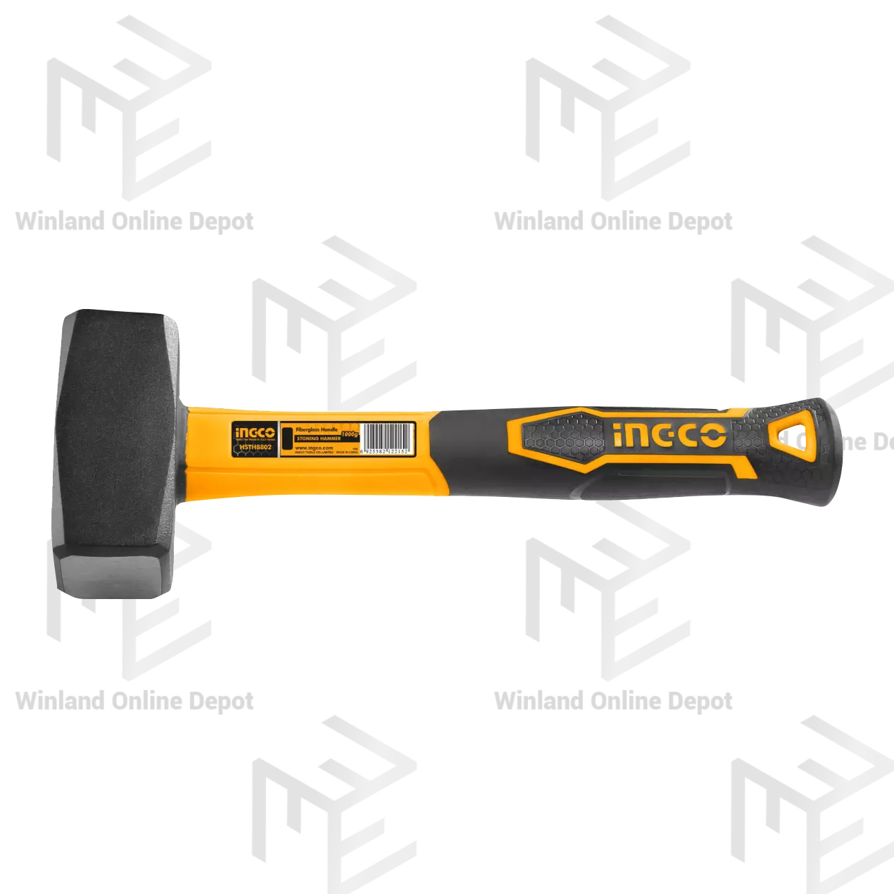 Ingco by Winland Stoning Hammer 1000g Hammer Tool HSTH8802 ING-HT ...
