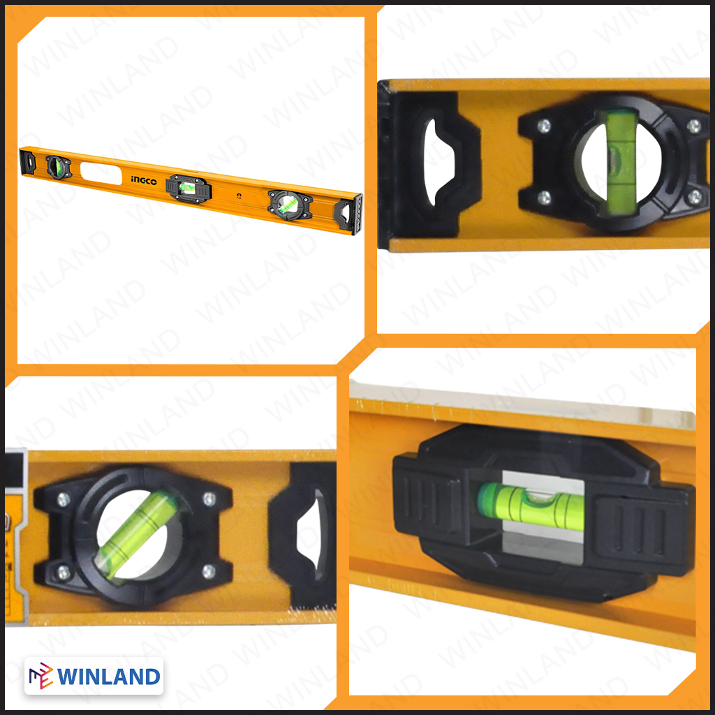 Ingco by Winland Magnetic Spirit Level Bar with Magnet 60cm HSL28060 ...