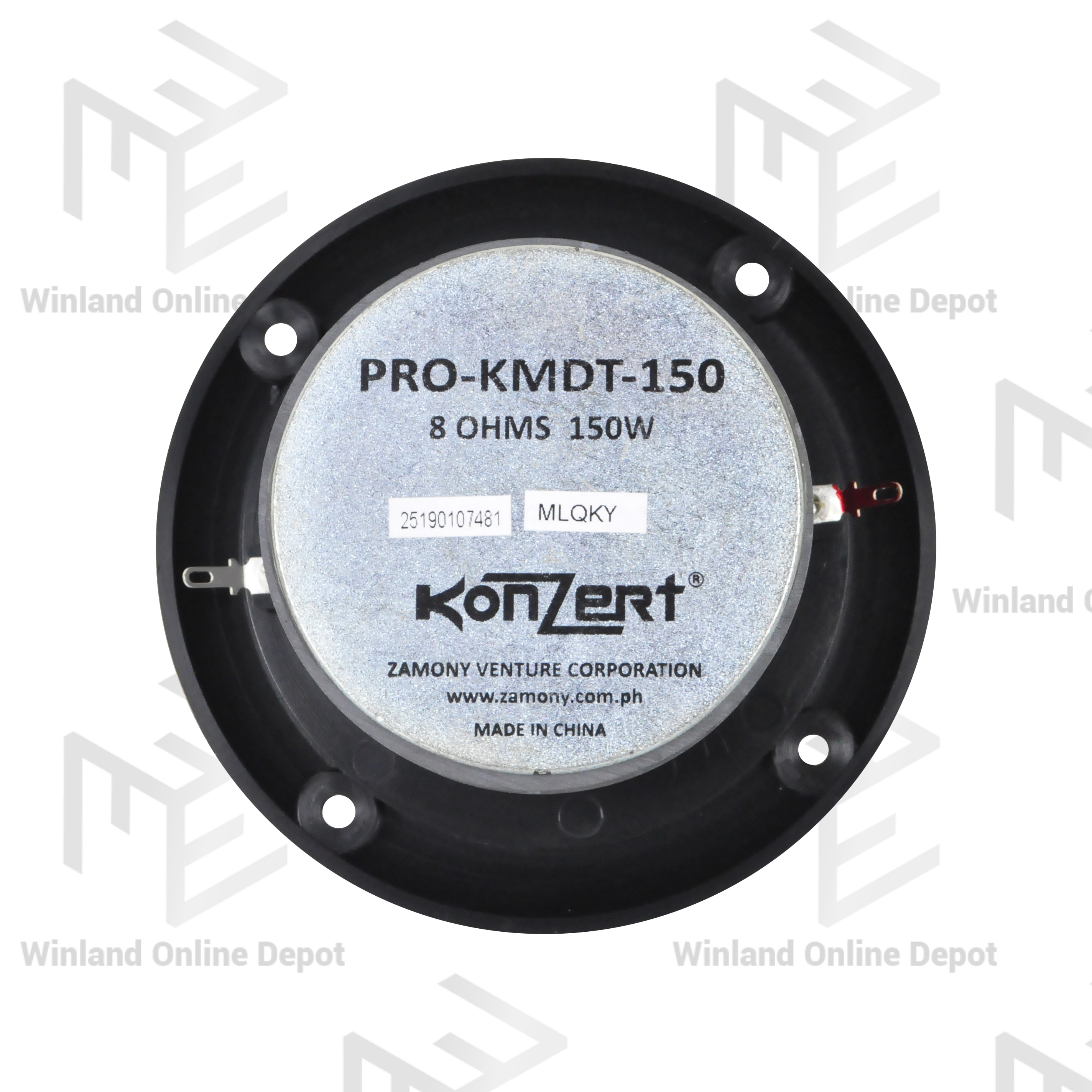 Konzert by Winland Professional 4inch(110mm) Metal Dome Tweeter-150W ...