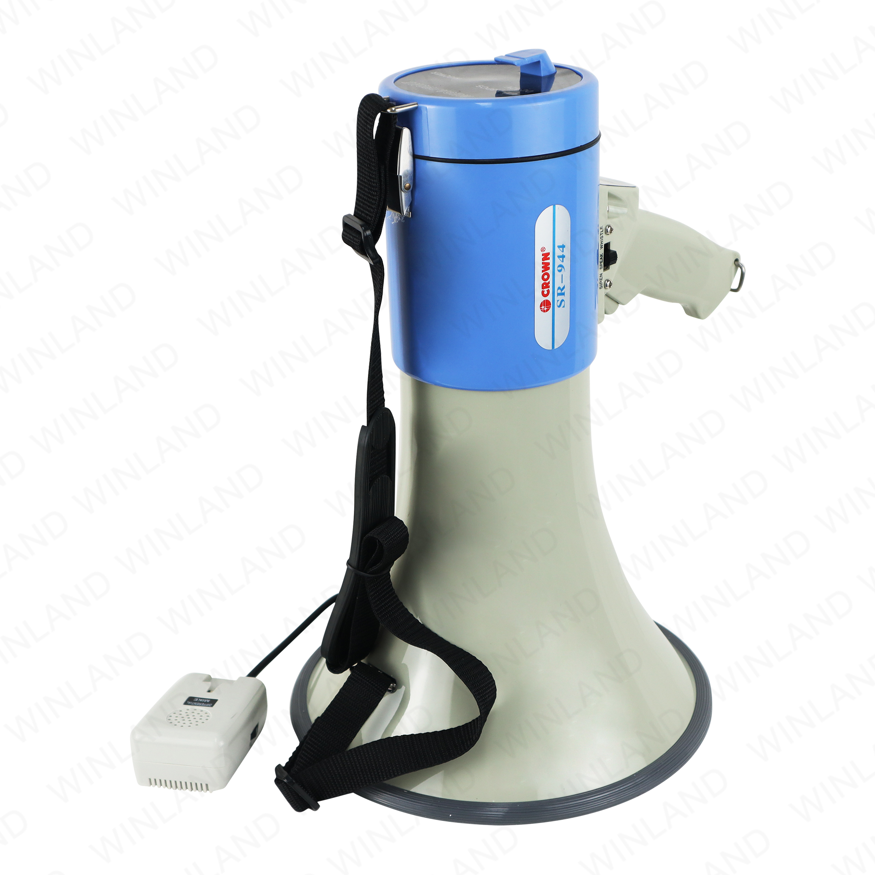 Crown by Winland Handy Rechargeable Megaphone with Siren / Whistle ...