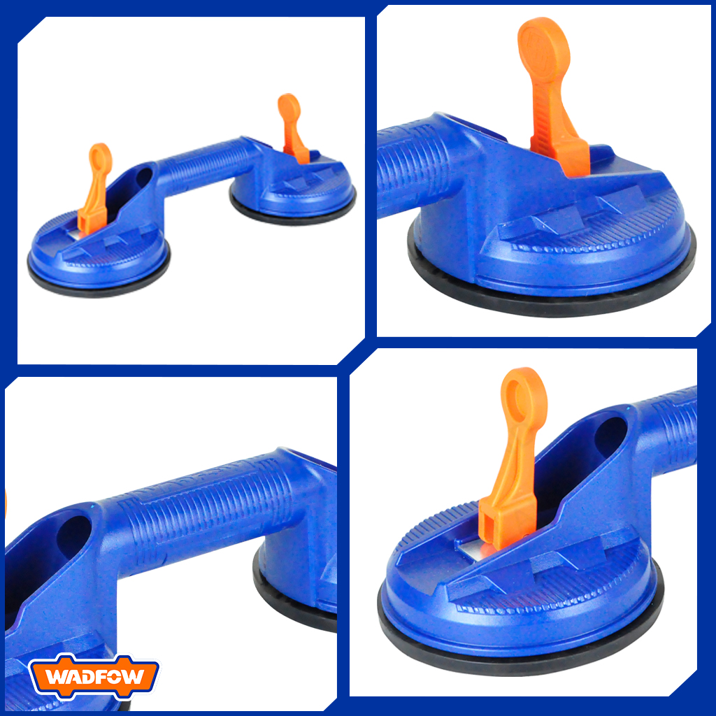 Wadfow by Winland Glass Sucker Sunction 115mm with Maximum Pull of 50KG ...