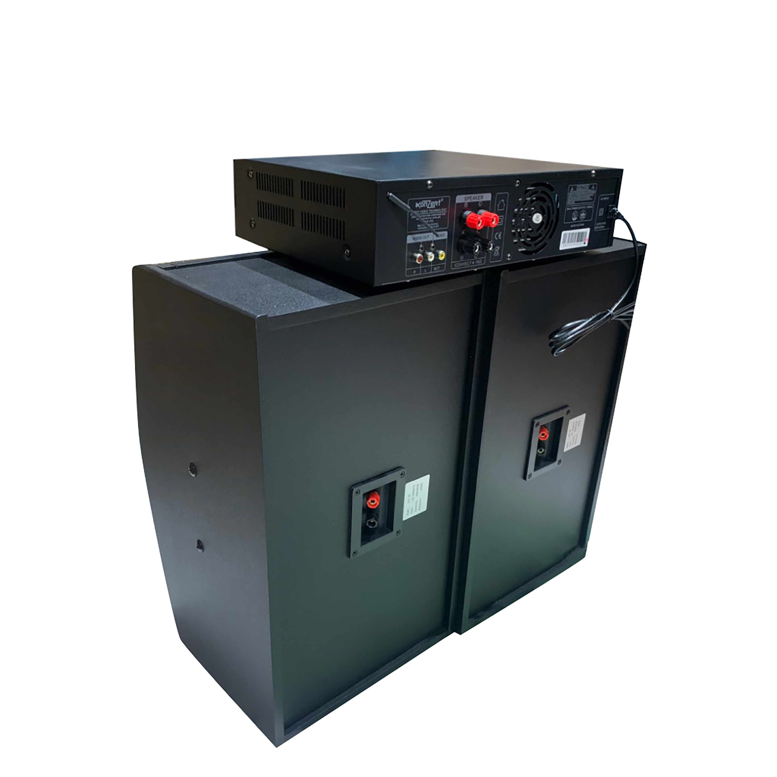 Konzert by Winland Todoroke Component System with USB/Type C/SD Card/Bluetooth & EQ - 5000W PMPO ...