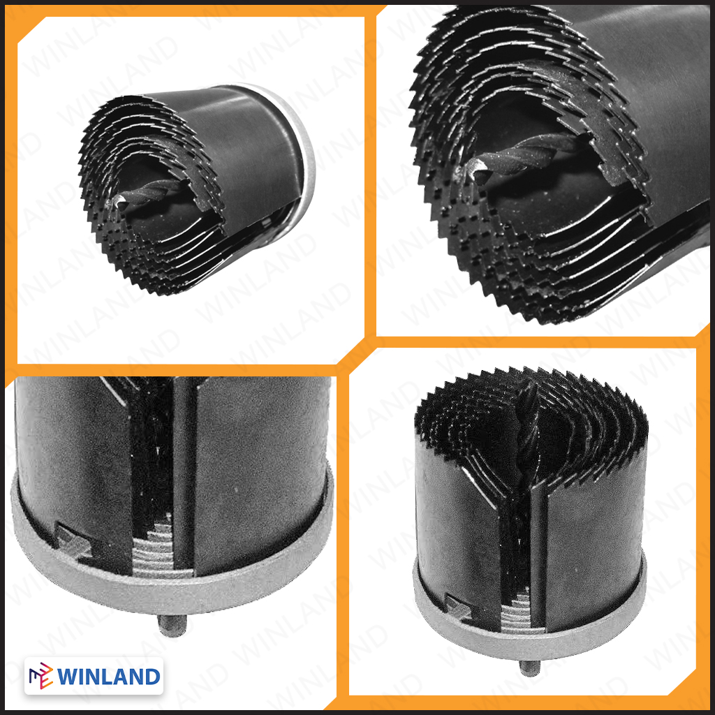 Ingco by Winland Hole Saw 7pcs/SET for Plywood Drywall Wood Plastic ...