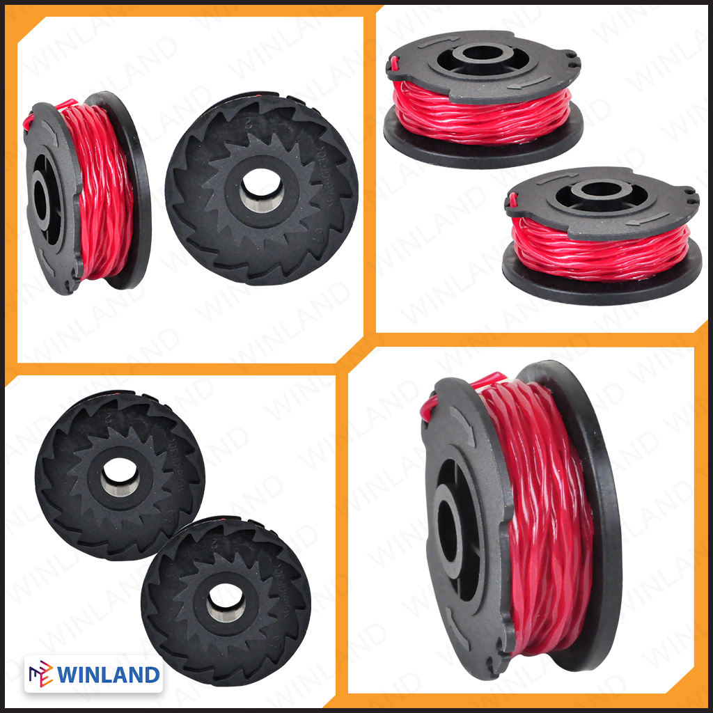 Ingco by Winland 2pcs 1.6mm x 5m Twist Line Spool for GT3501 Grass ...