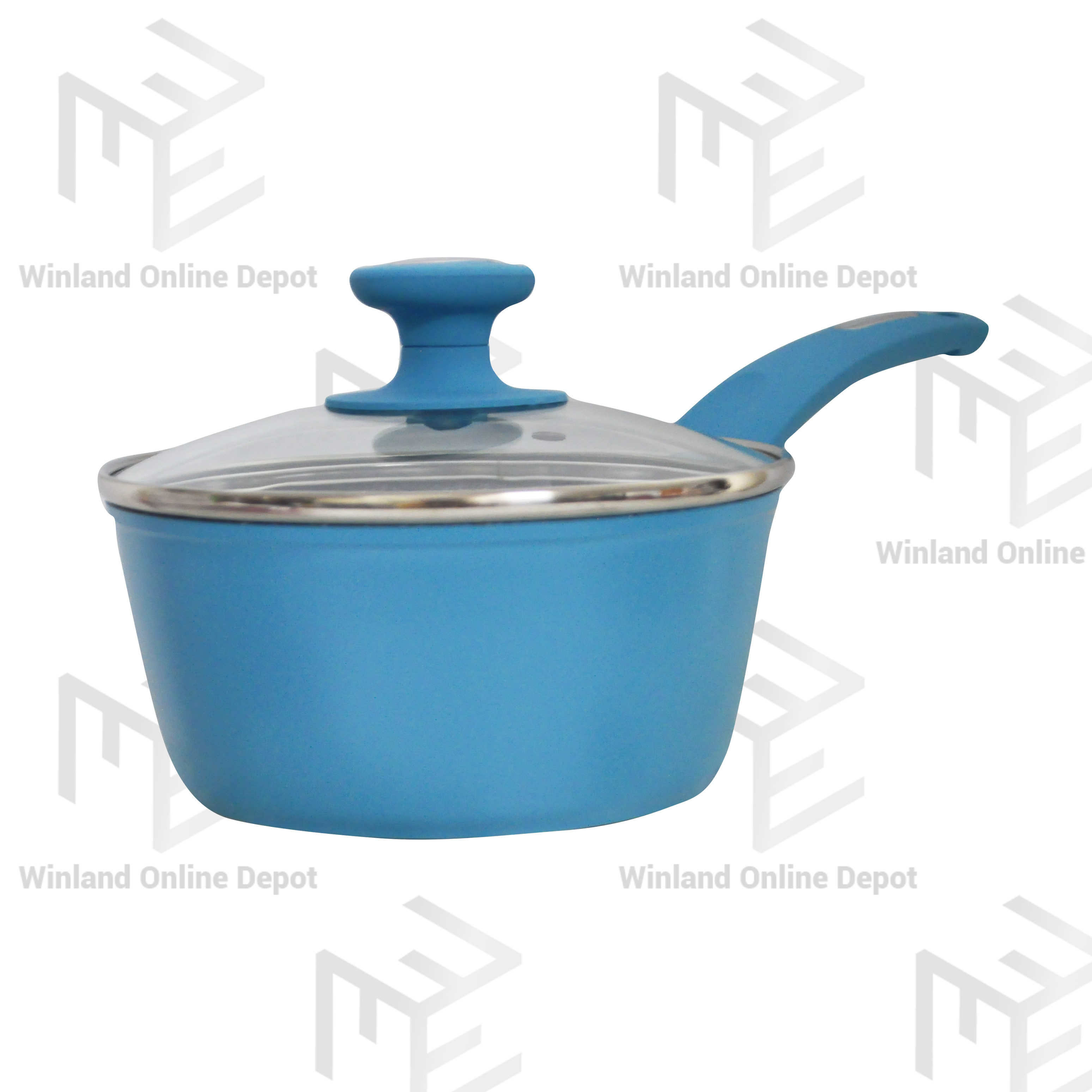 Masflex by Winland Spectrum Aluminum Non-Stick Induction Sauce Pan w ...