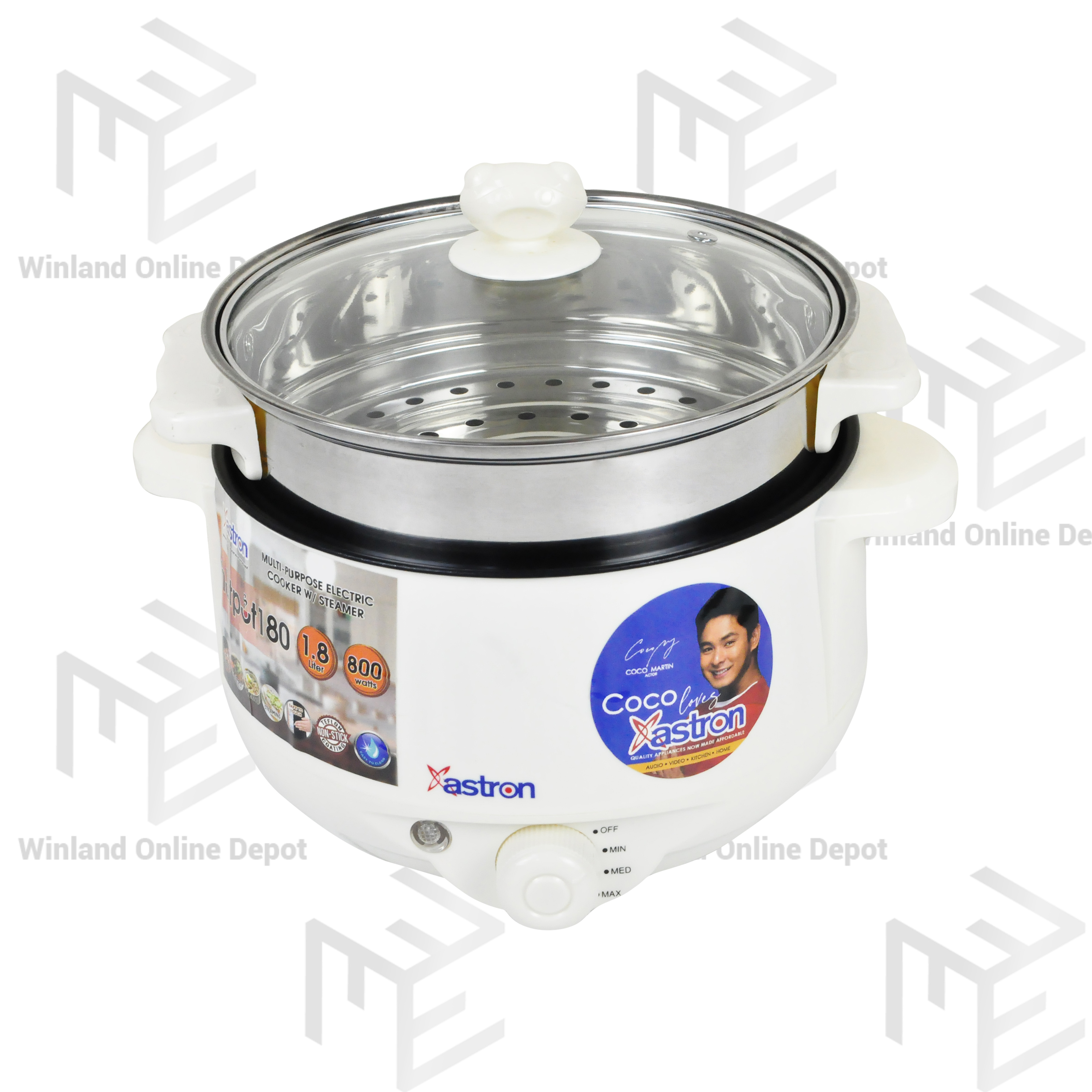 Astron by Winland Non-stick electric Multifunctional household Cooker ...