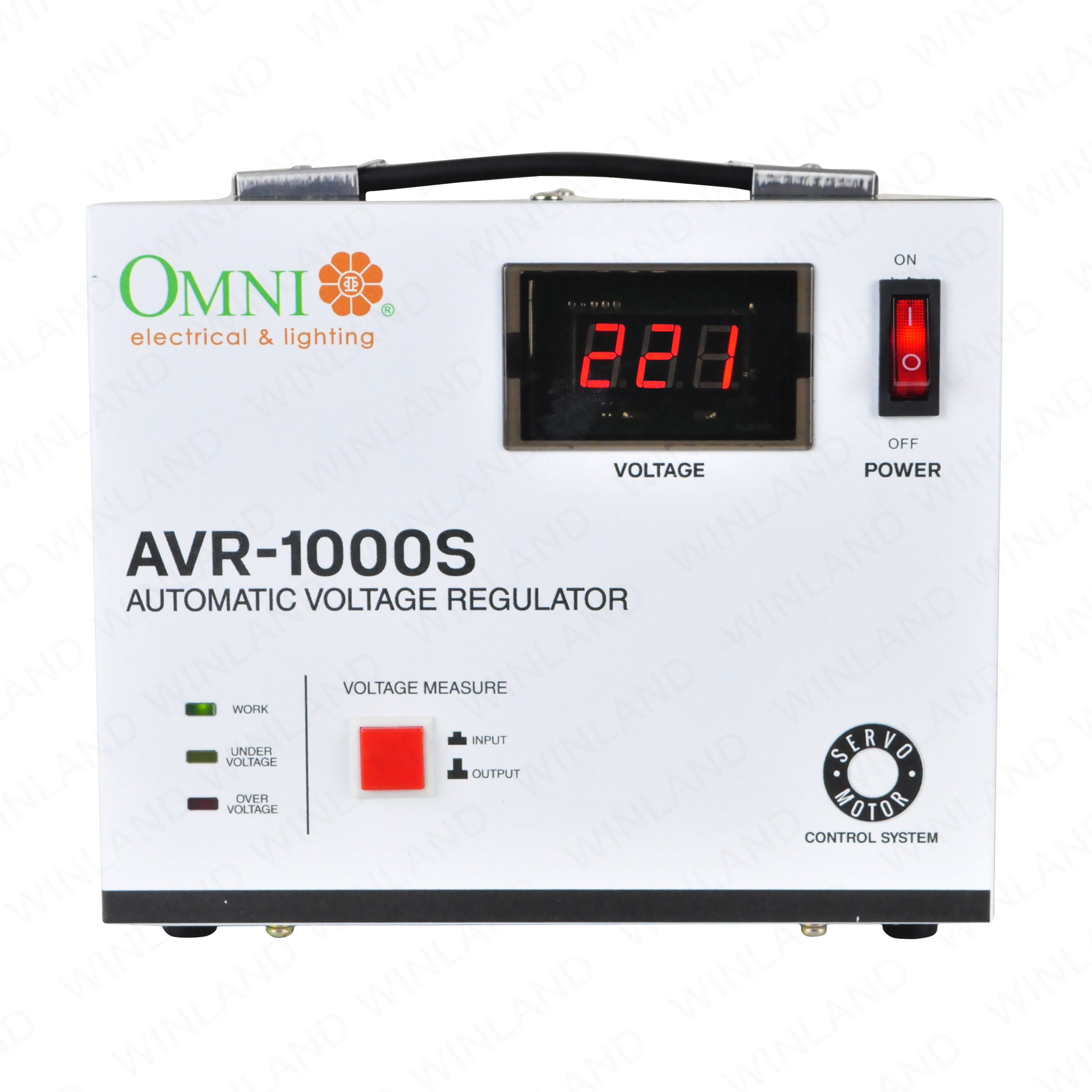 Omni by Winland AVR Servo Motor Automatic Voltage Regulator 1000W AVR ...