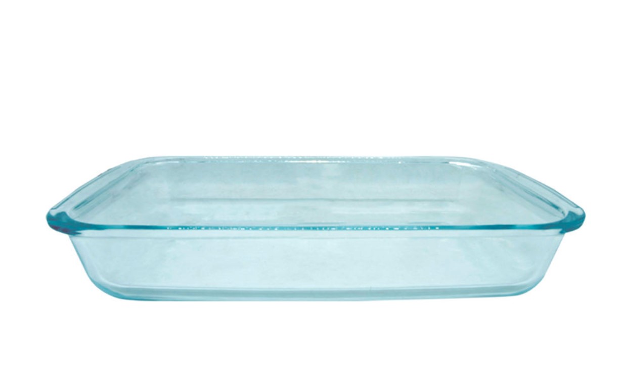 Masflex by Winland 3L Rectangular Borosilicate Glass Bakeware Baking ...