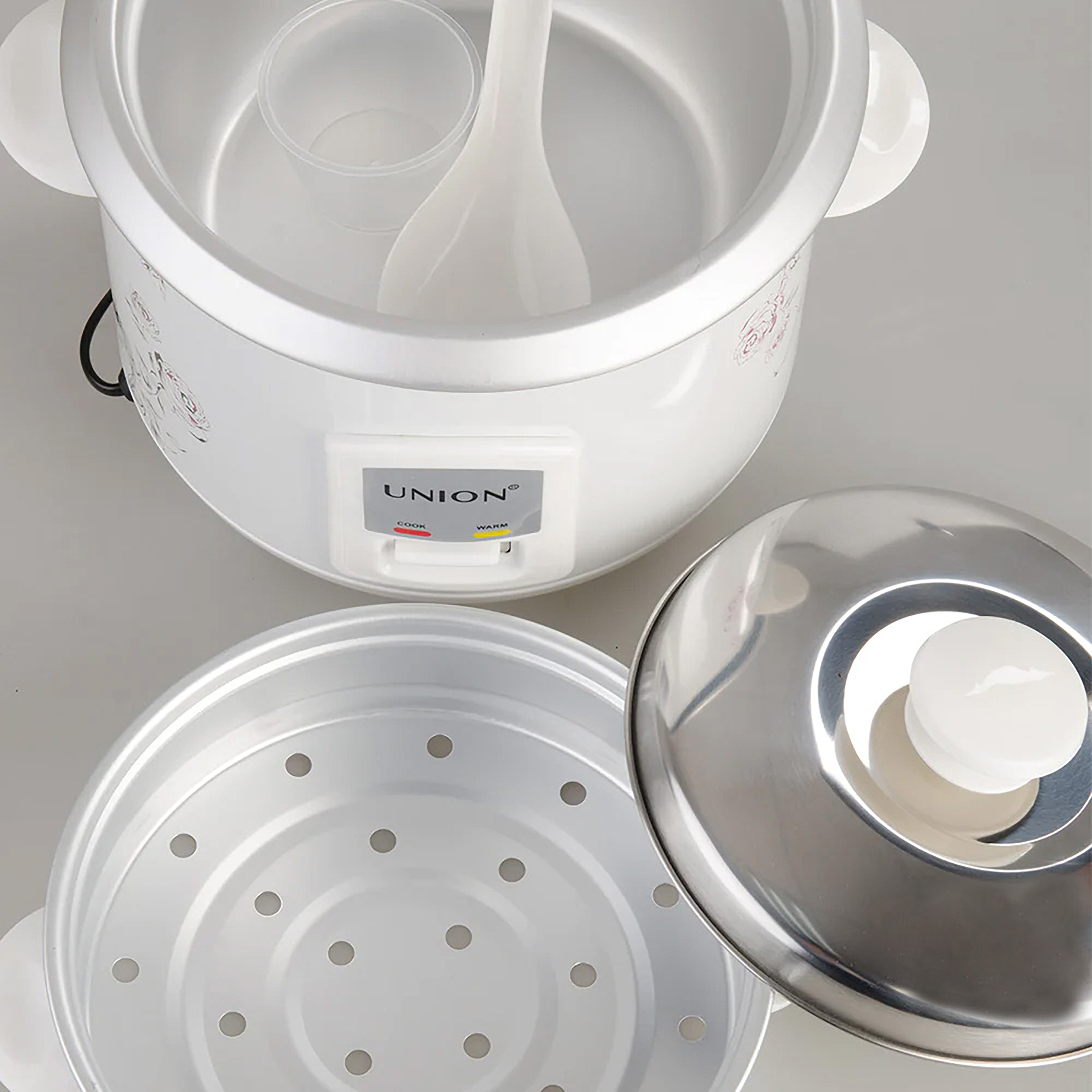 UNION by Winland 1.0L Classic Rice Cooker and Warmer with Steamer UGRC ...