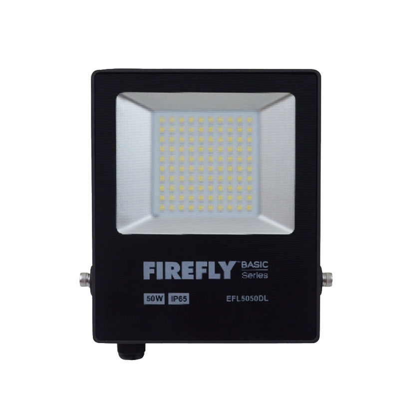 Firefly by Winland Pro Floodlight 50W Outdoor Basic Series Daylight Firefly by Winland EFL5050DL ...