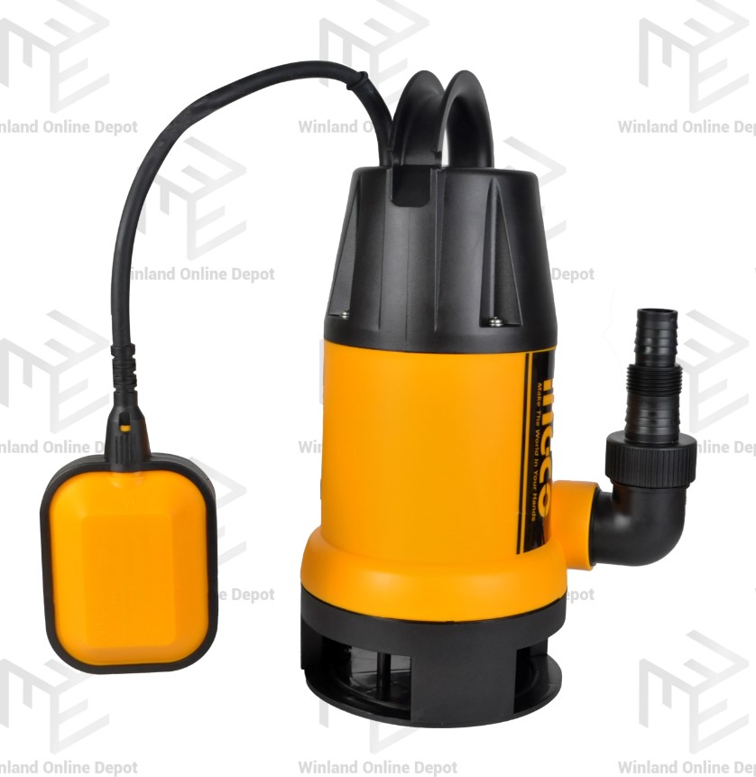 Ingco by Winland Vortex Seawage Submersible Pump 750W (1.0HP) SPD7501-5 ...