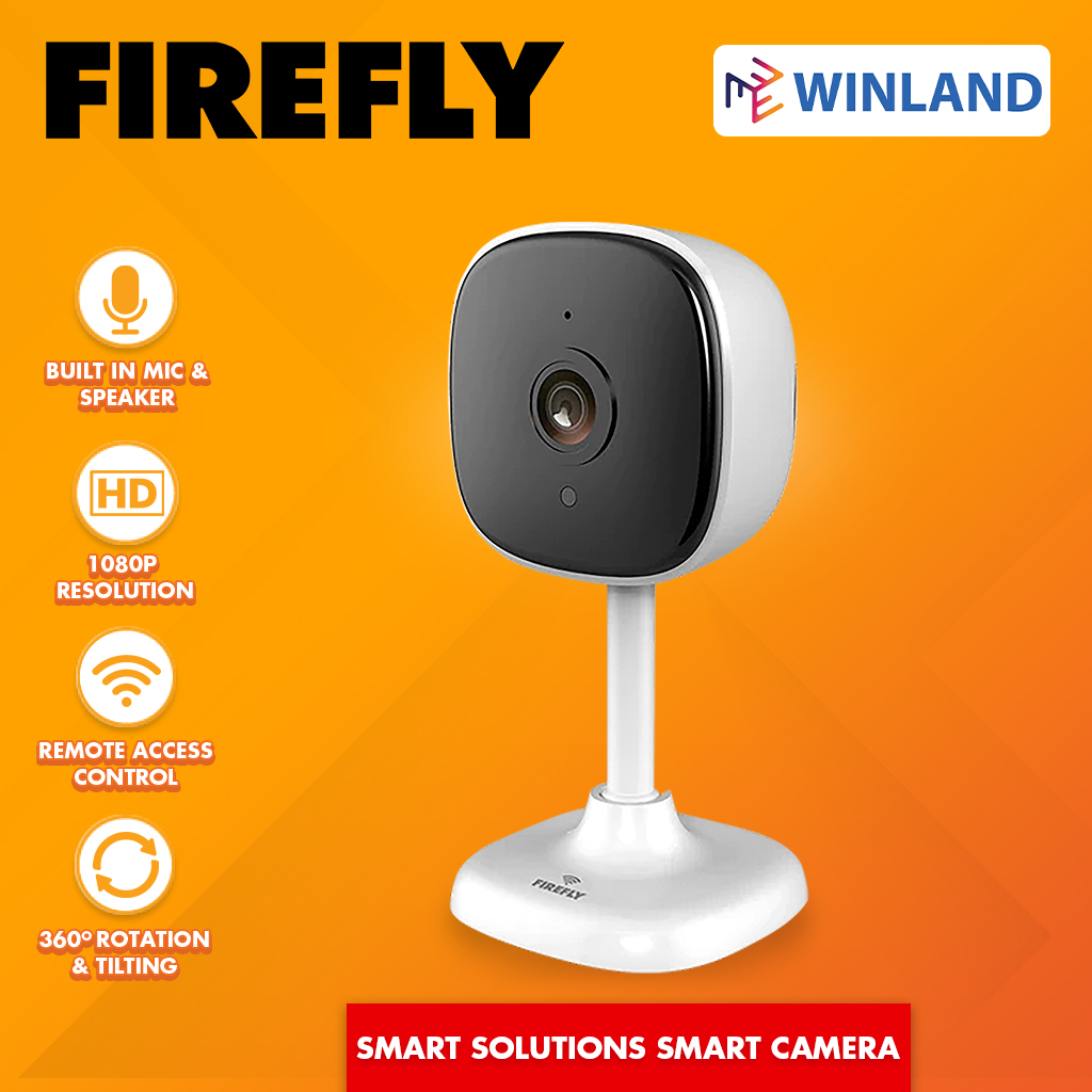 Firefly by Winland Smart Solutions Smart Adjustable Fixed Camera FSC201 | Lazada PH