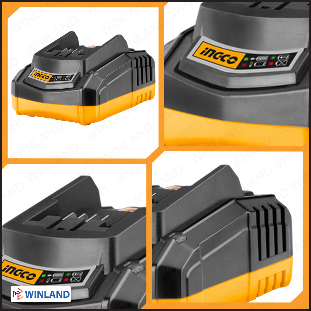 Ingco by Winland Fast Intelligent Battery Charger FCLI2001 / FCLI20411 ...
