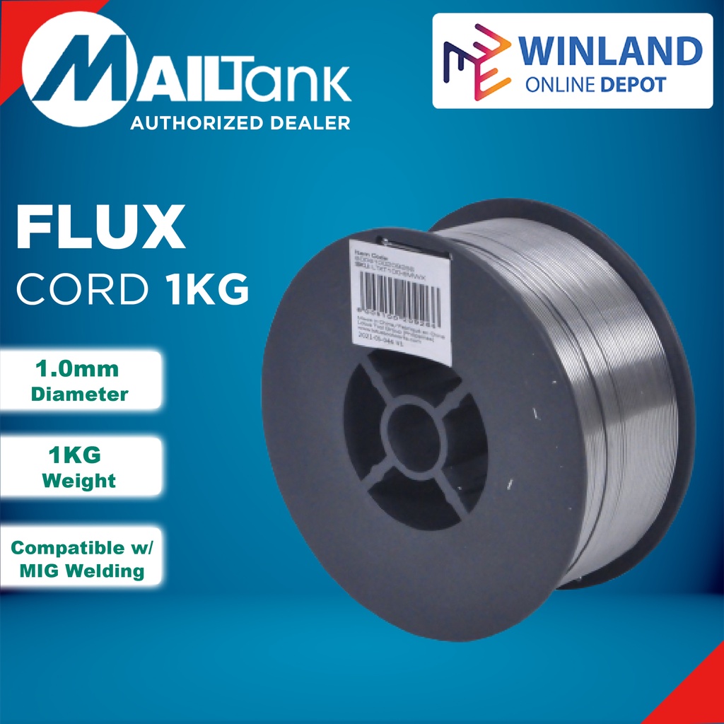 MAILTANK by Winland MIG Wire Flux Cord 1Kg Cored 1.0mm for MIG Welding ...
