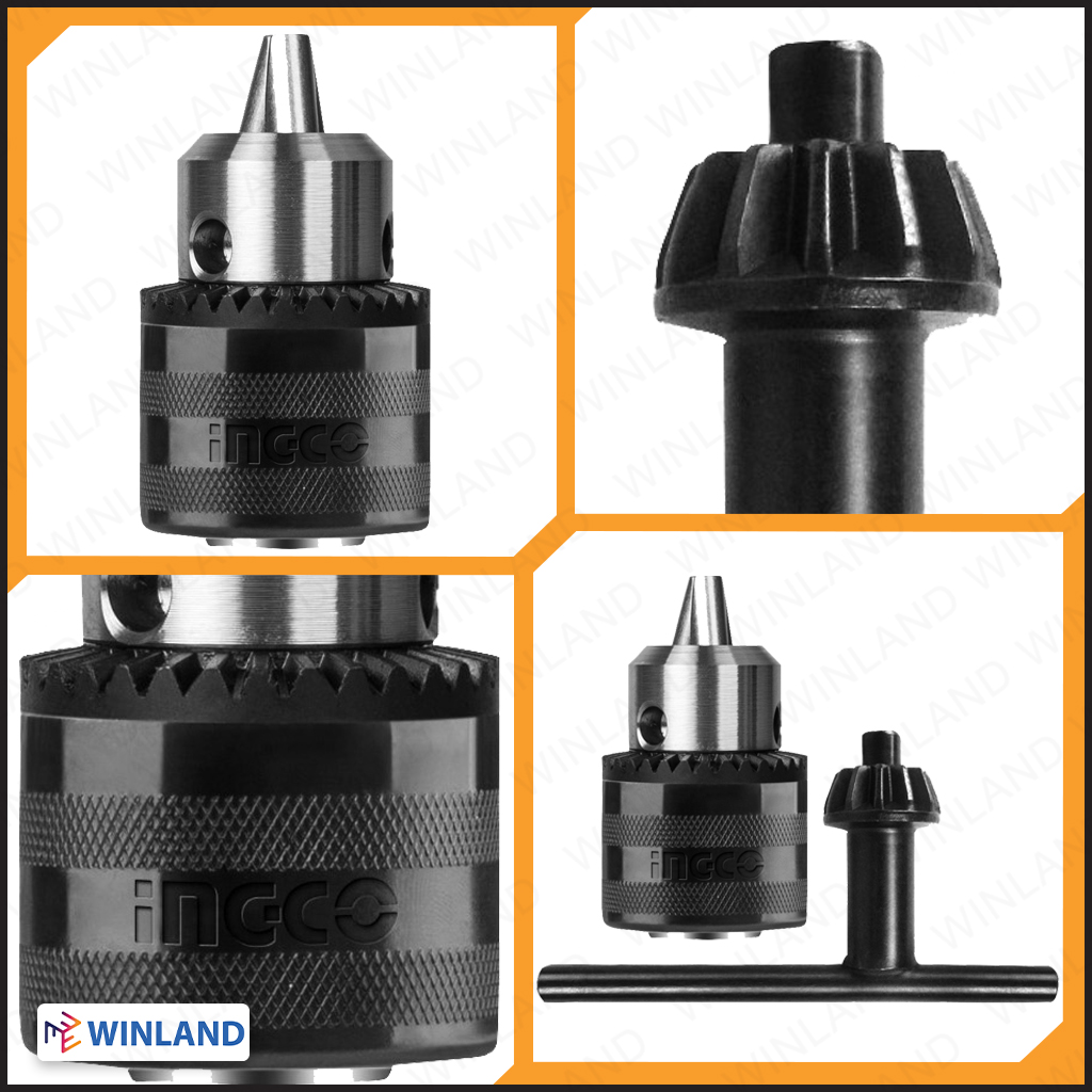 Ingco by Winland Quick Change 13mm Drill Key Chuck KC1301 ING-HT ...