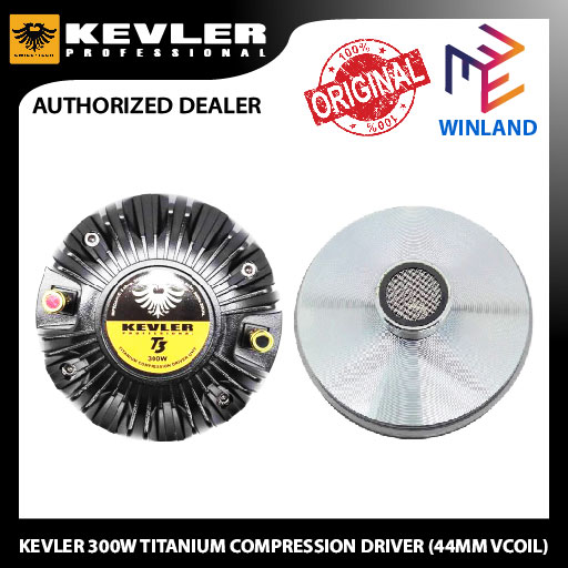 Kevler by Winland T3 300W RMS 8ohms Titanium Compression Driver Unit ...