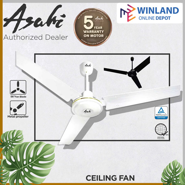 Asahi by Winland Ceiling Fan 56inches Fan Blade Asahi C 56 Ceiling Fan ...