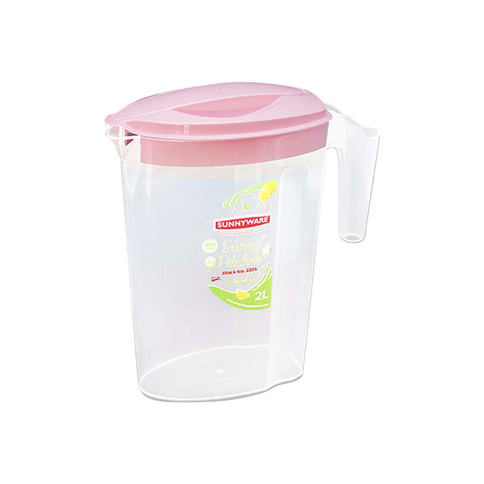 Sunnyware by Winland 2000ml/2Liters Washable and Reusable Plasticware ...