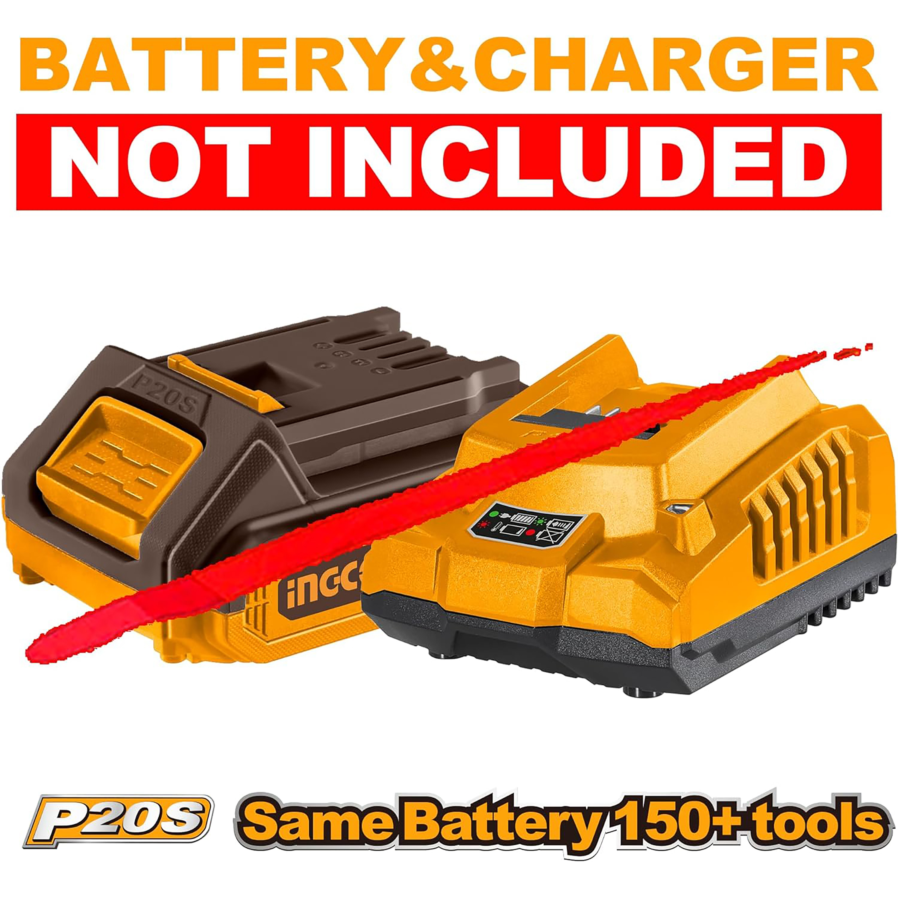 Ingco by Winland Cordless Lithium-Ion Grass Trimmer 20V CGTLI20328 ...