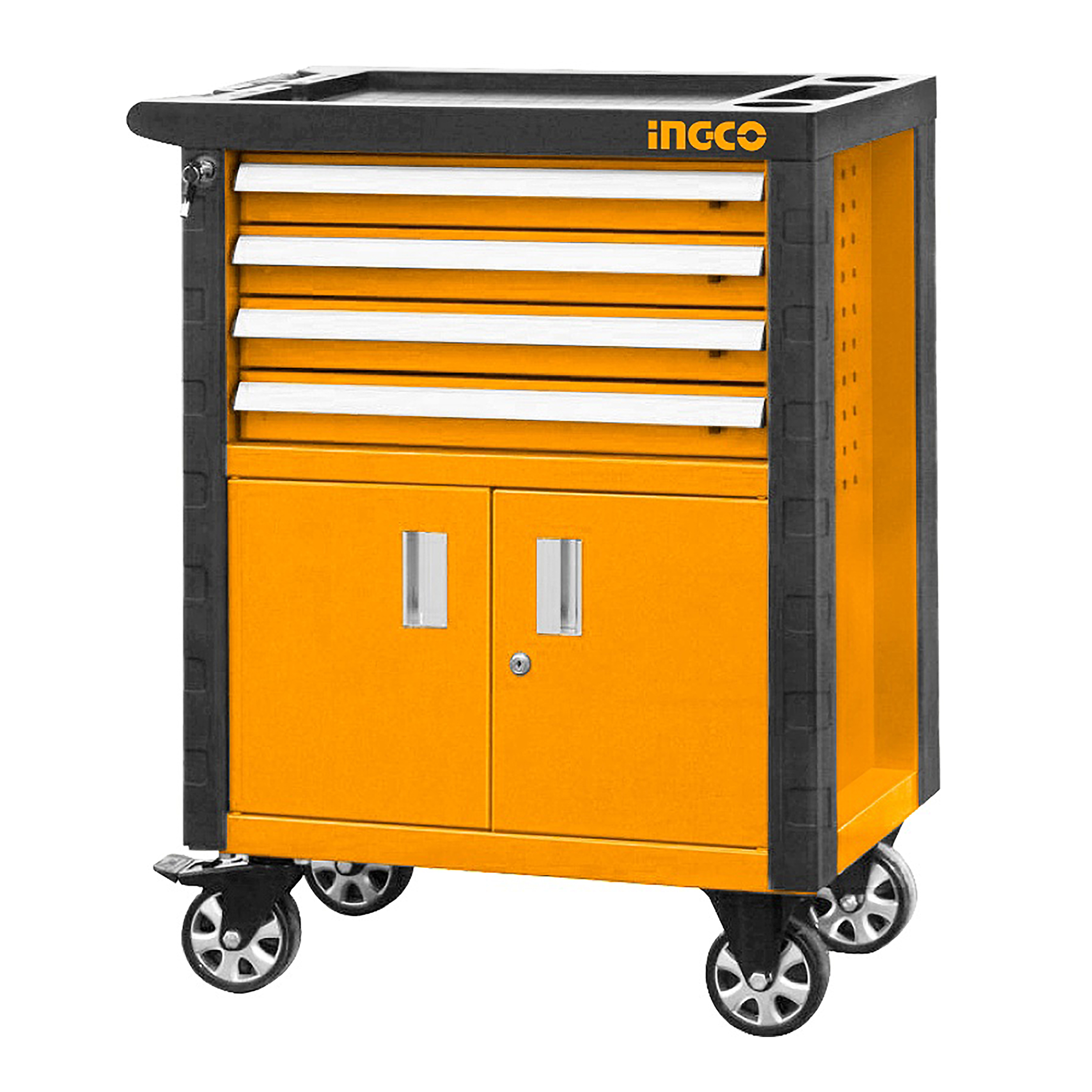 Ingco by Winland Roller Tool Cabinet Organizer with 4pcs Drawers ...