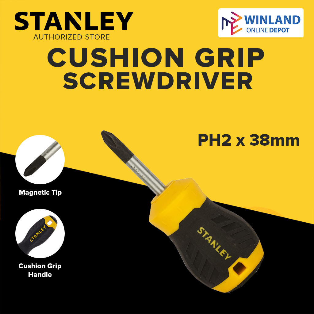 STANLEY by Winland Magnetic tip Cushion Grip Philips Screw ...