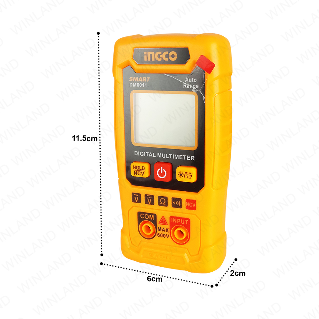 Ingco by Winland Digital Multimeter Tester Multi Tester for Electrical ...