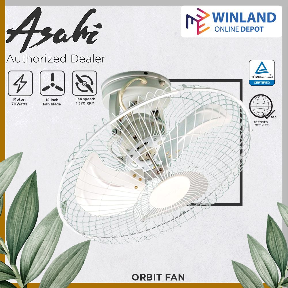 Asahi by Winland 18inch Industrial Orbit Fan | Asahi Electric Fan CF ...