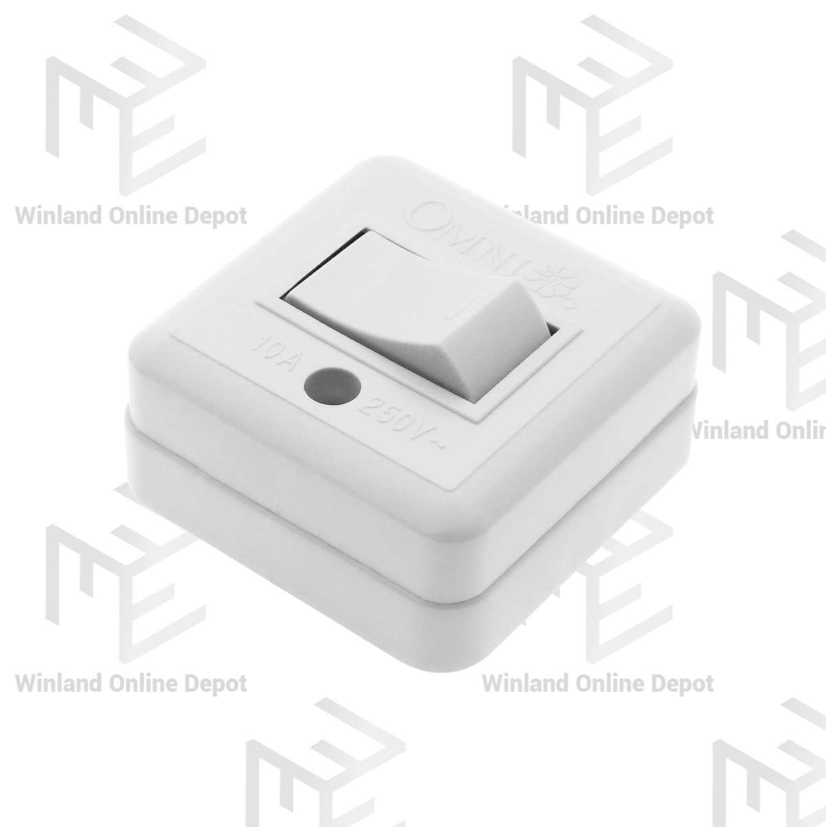 Omni by Winland Surface Mounted Convenience Switch / Electrical Switch ...