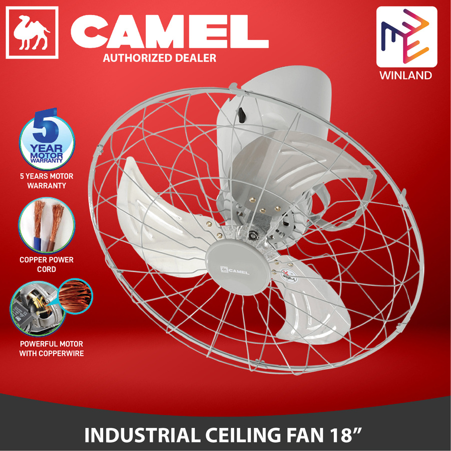 Camel by Winland Industrial Orbit Fan Ceiling Fan Electricfan Electric ...