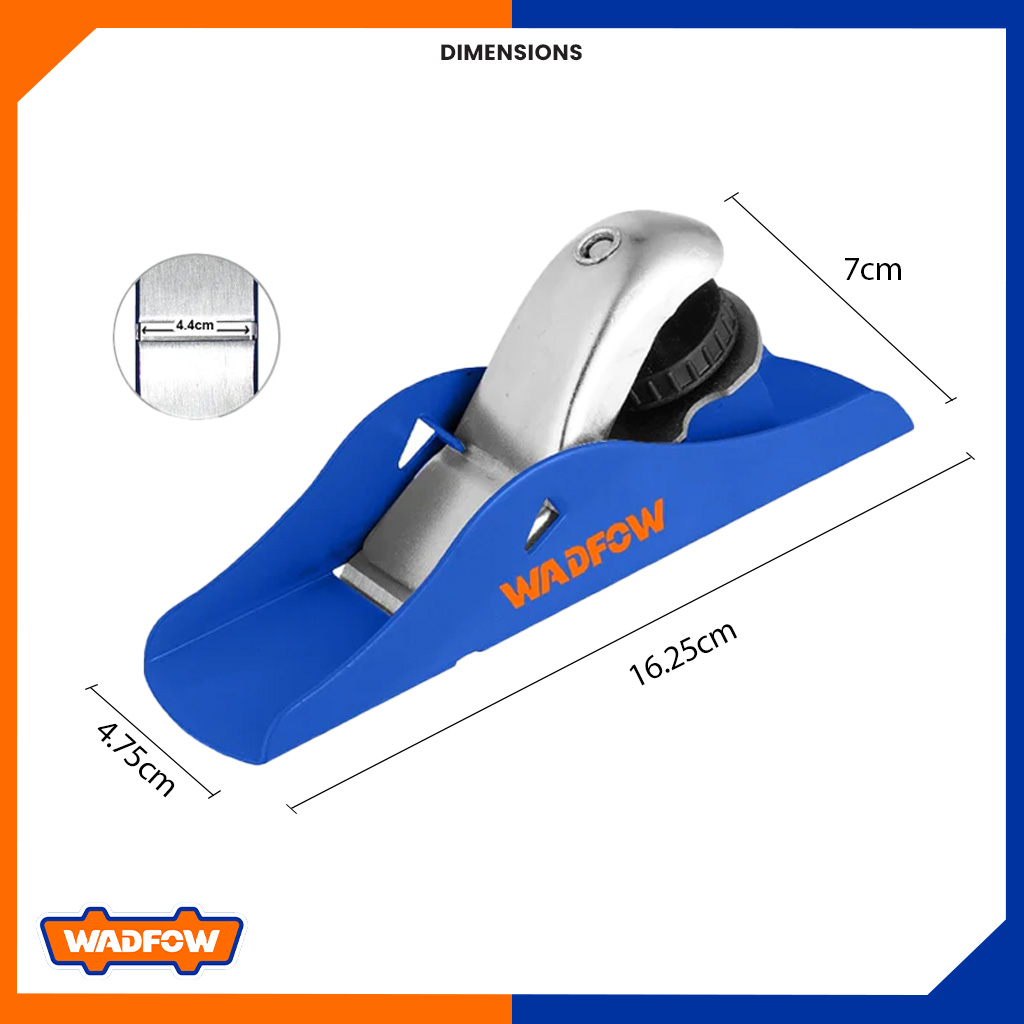 Wadfow by Winland 163mm Carbon steel Iron Wood Planer Katam WTB1101 WAD ...