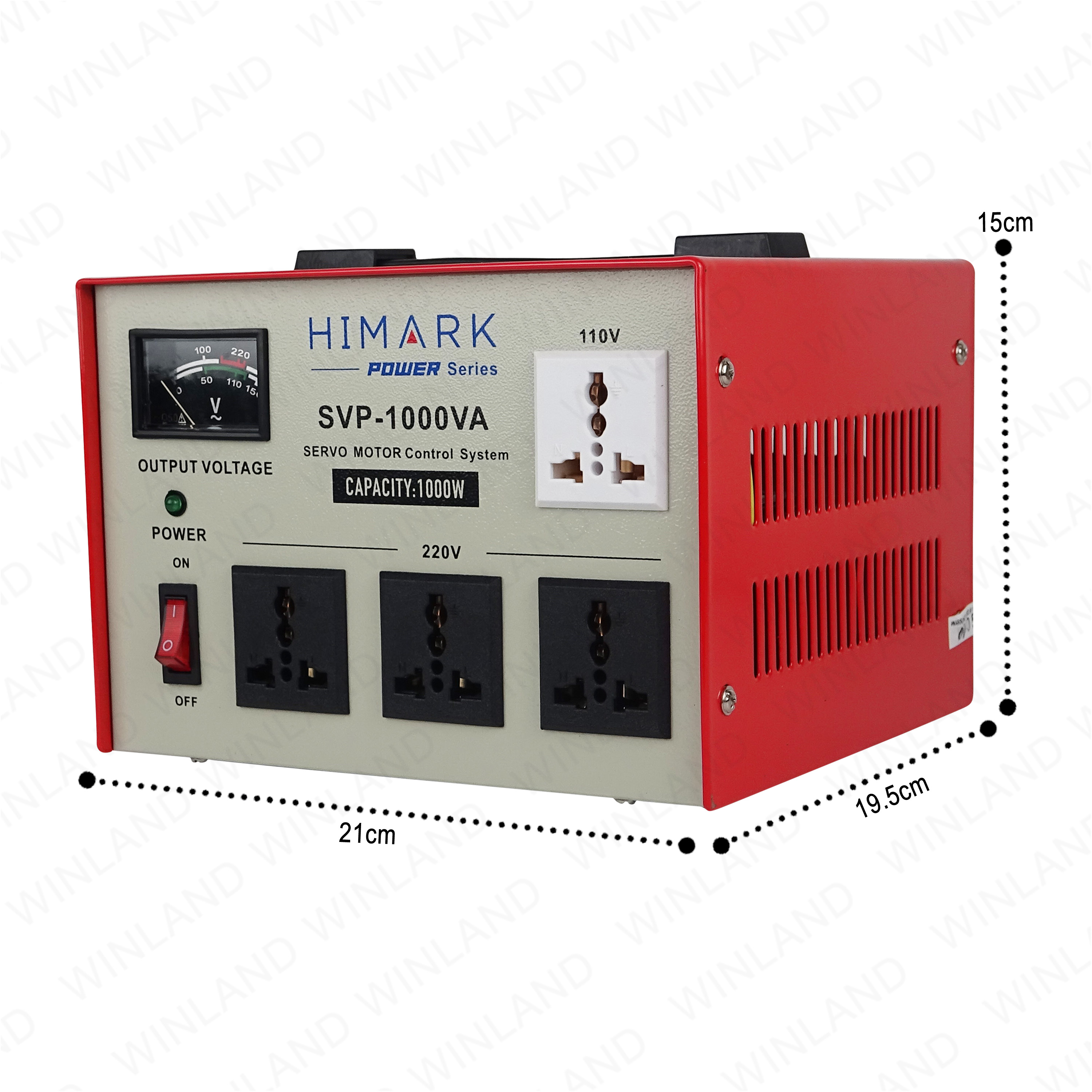 Himark by Winland Servo Motor AVR 100% Efficiency 1000W Automatic ...