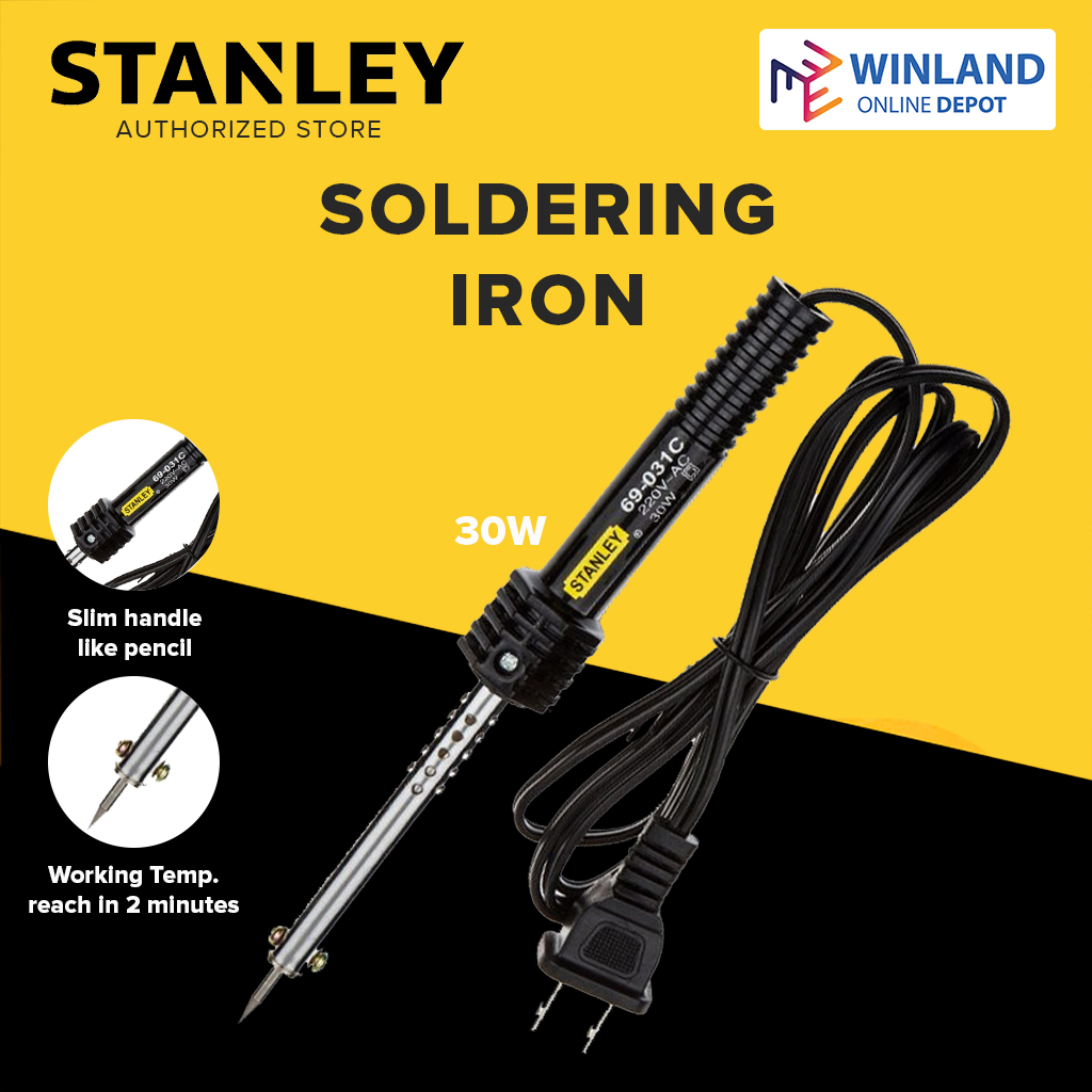 Stanley by Winland Soldering Iron with Soldering Stand and Soldering ...