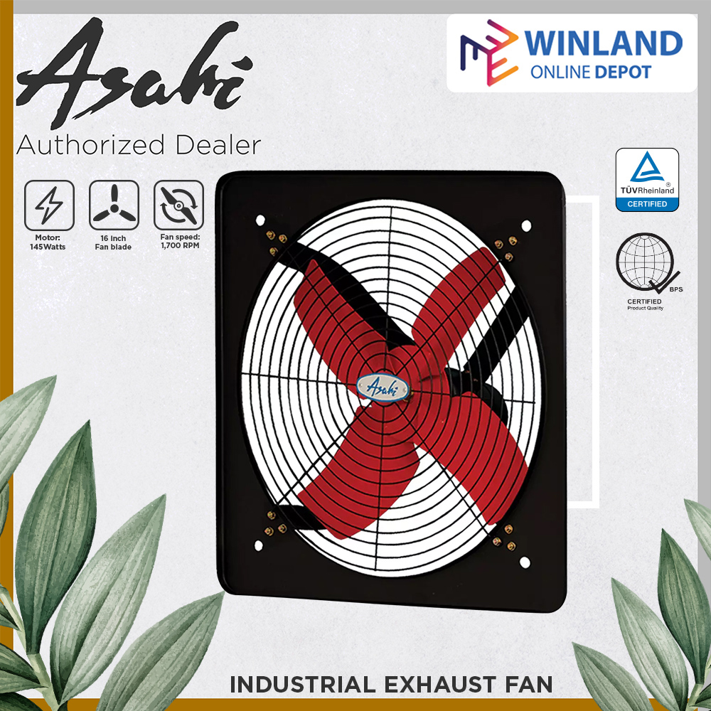 Asahi by Winland 16inch Industrial Exhaust Fan | Asahi Electric Fan EF ...