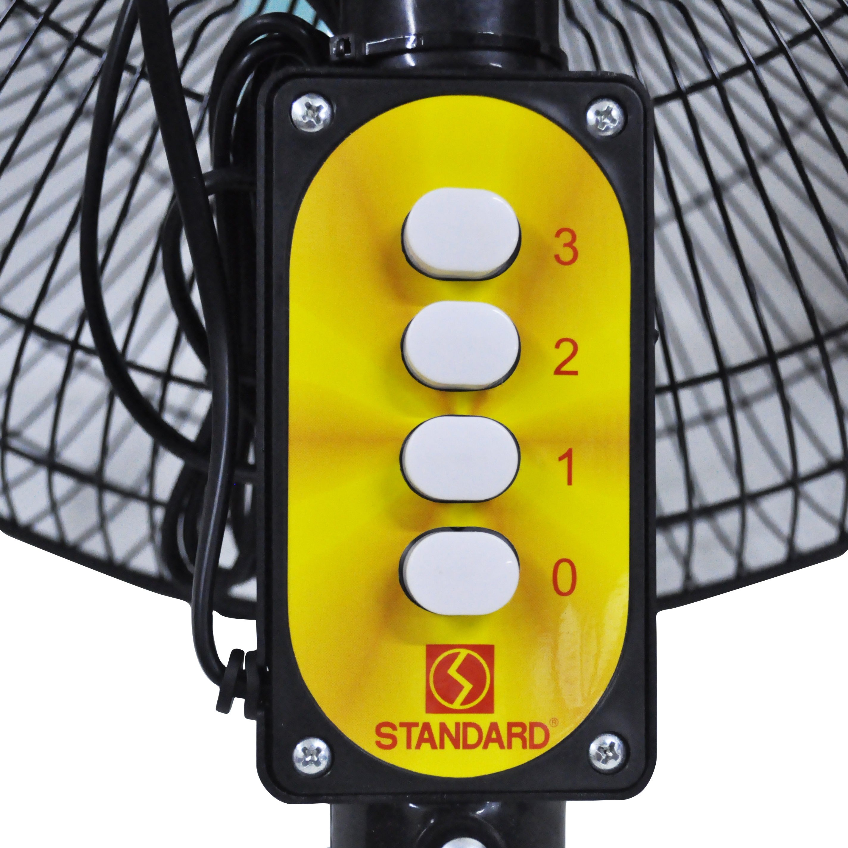 STANDARD Appliances by Winland Powerful Wind Electric Fan Stand Fan 18 ...