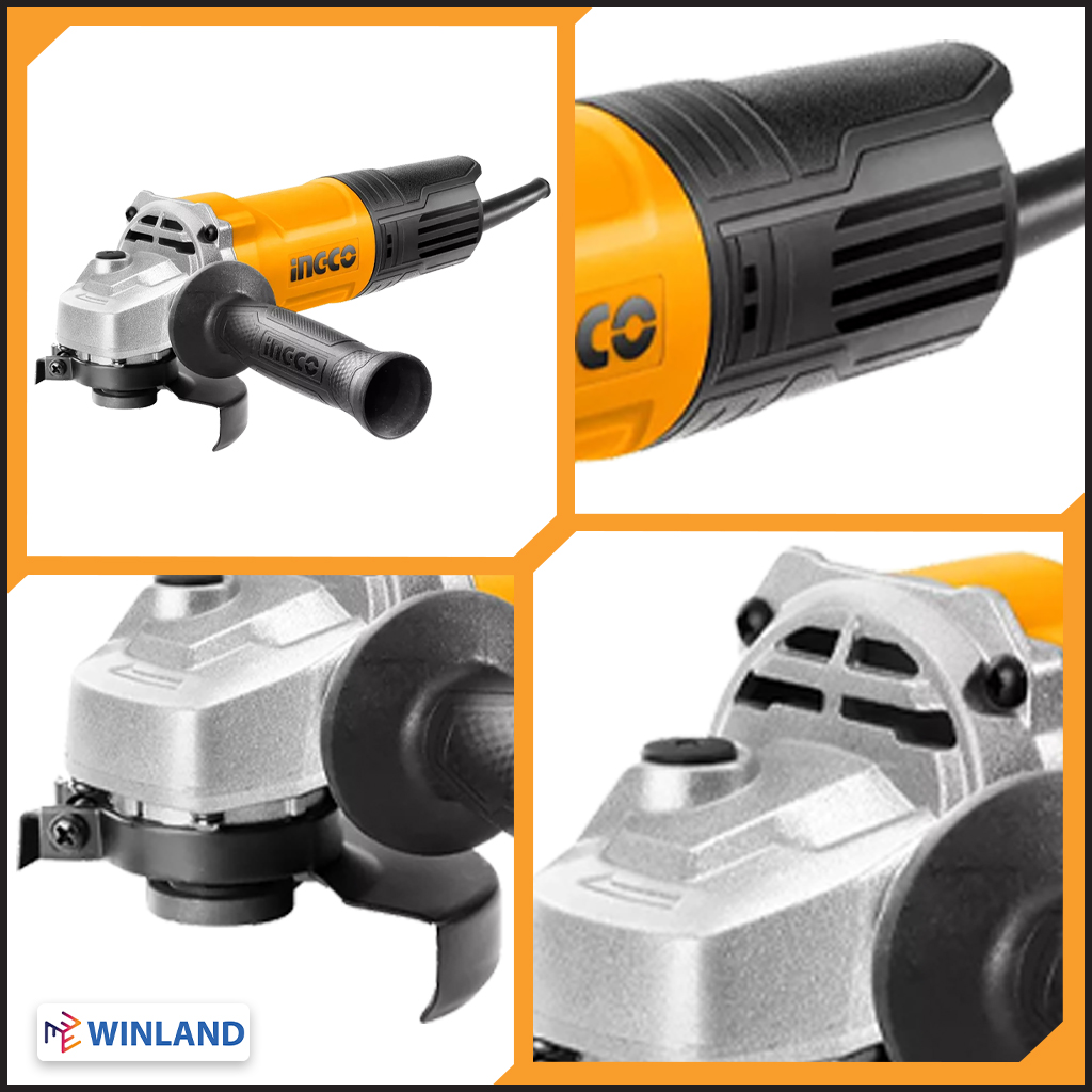 Ingco by Winland Angle Grinder 750W and Impact Drill 680W ING-SS ...