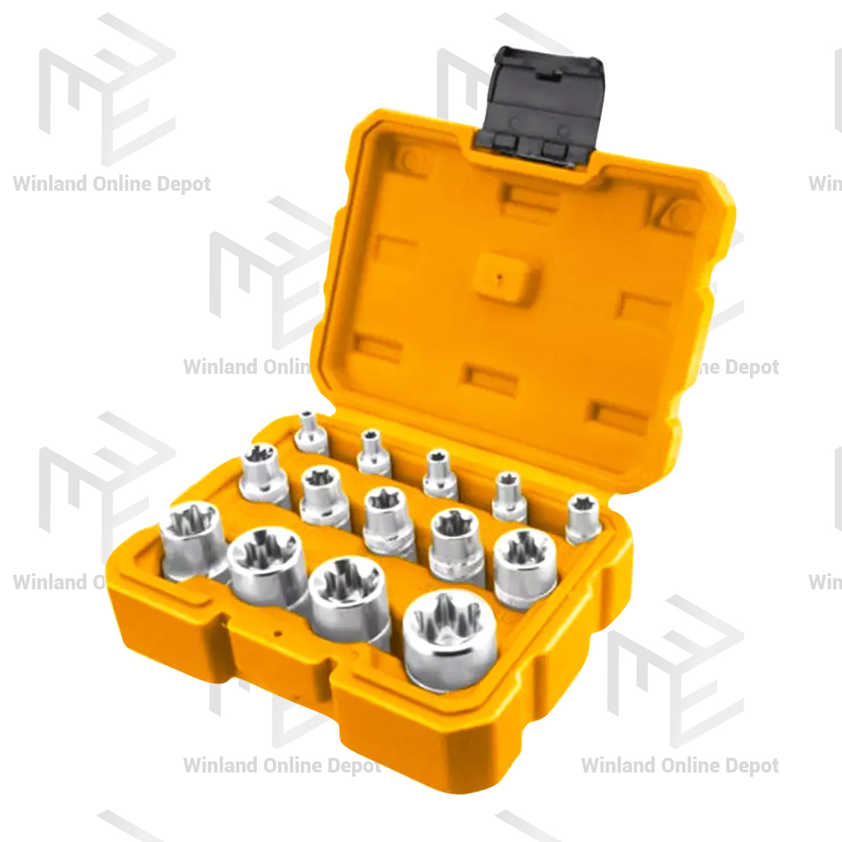 Ingco by Winland 14pcs E-Type Socket Set HKTETS0114 ING-HT | Lazada PH