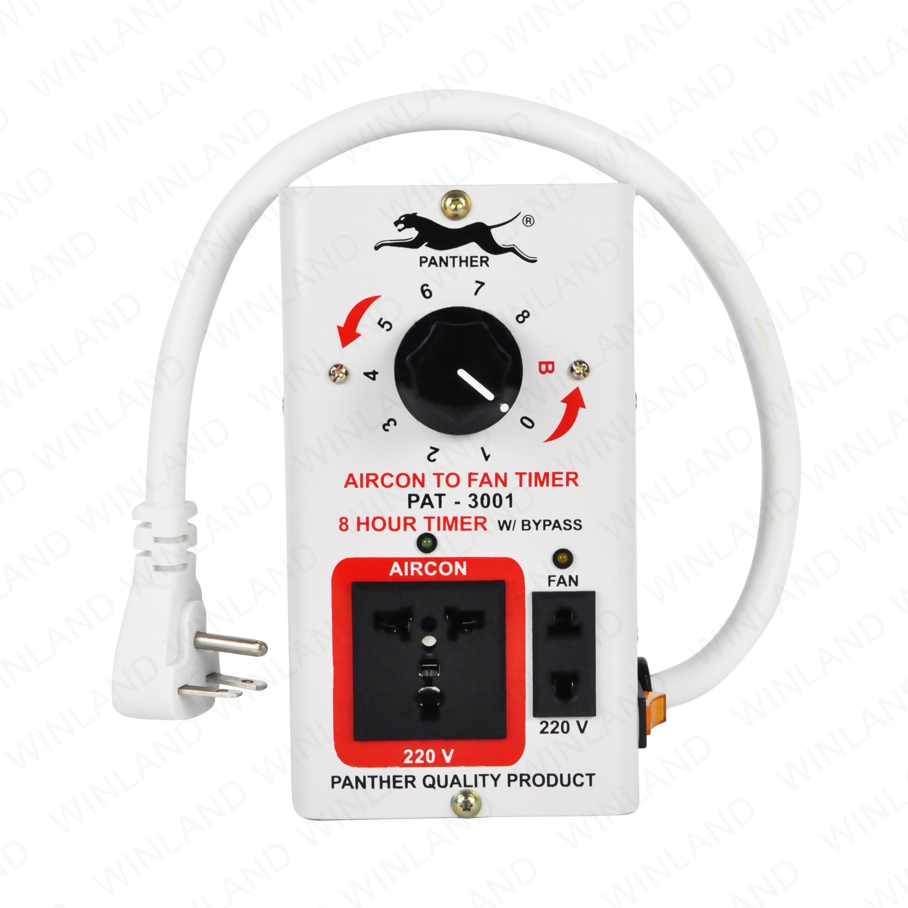 Panther by Winland Aircon to Fan Timer Air Conditioner Timer 10 Ampere ...