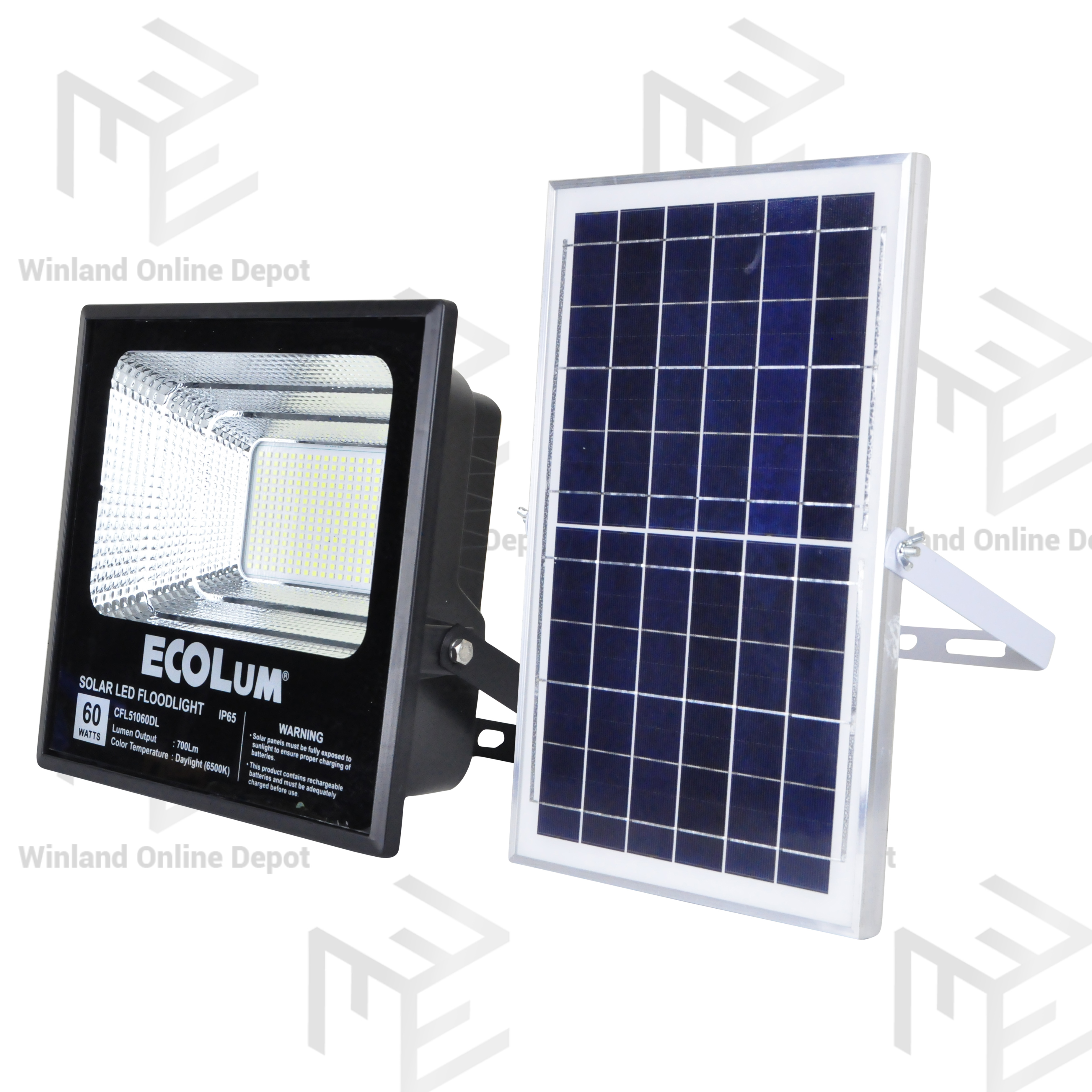 Firefly by Winland ECOLUM Solar Led Floodlight Flood light 60W / 700 ...