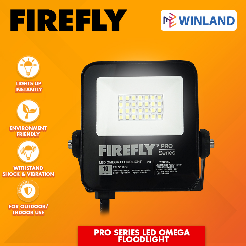 Firefly by Winland PRO Series LED Omega Floodlight ( 10W-50W / 220-240V ...