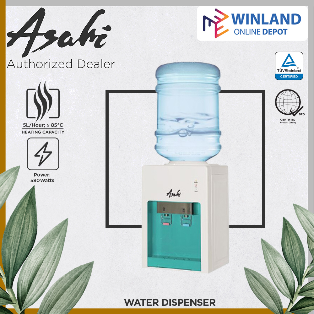 ASAHI by Winland Table Top Water Dispenser Hot and Normal Function WD ...