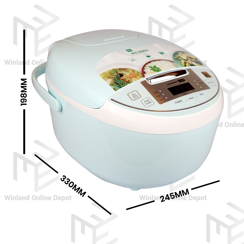 Xtreme Home by Winland 1.0L Multi-Cooker Non-stick Coating Pot Keep ...