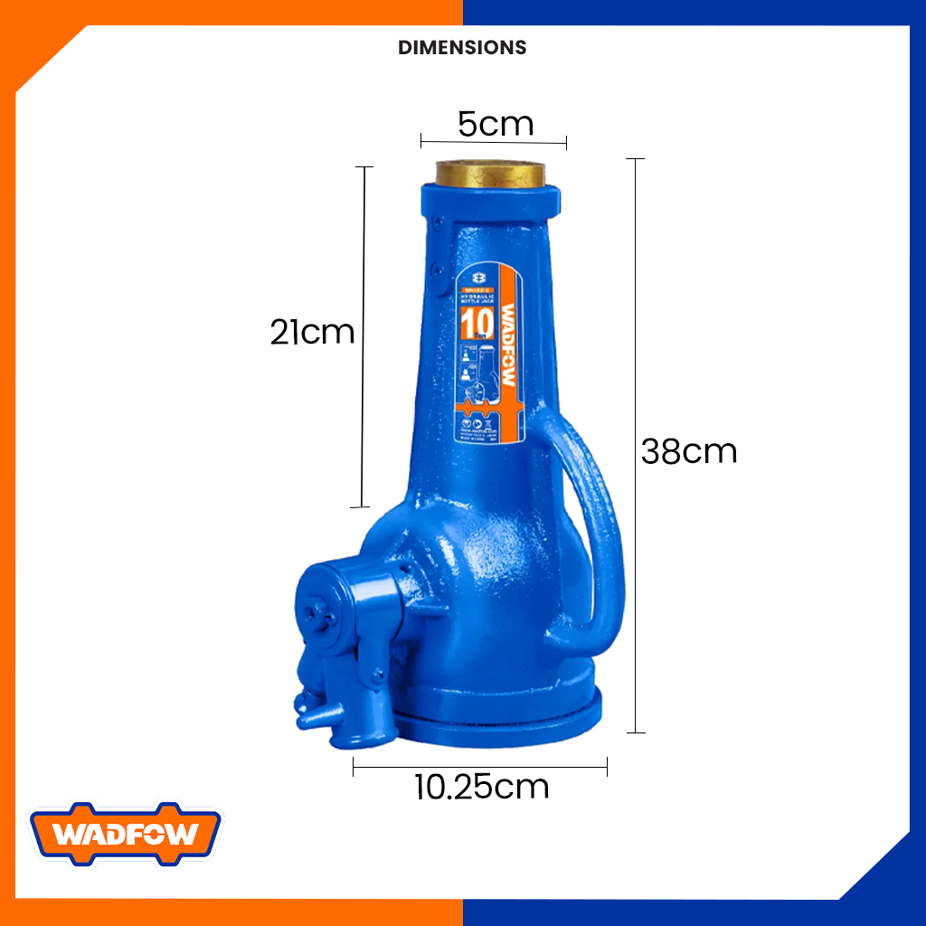 Wadfow by Winland WHJ5510 10Ton Mechanical Jack WAD-HT | Lazada PH