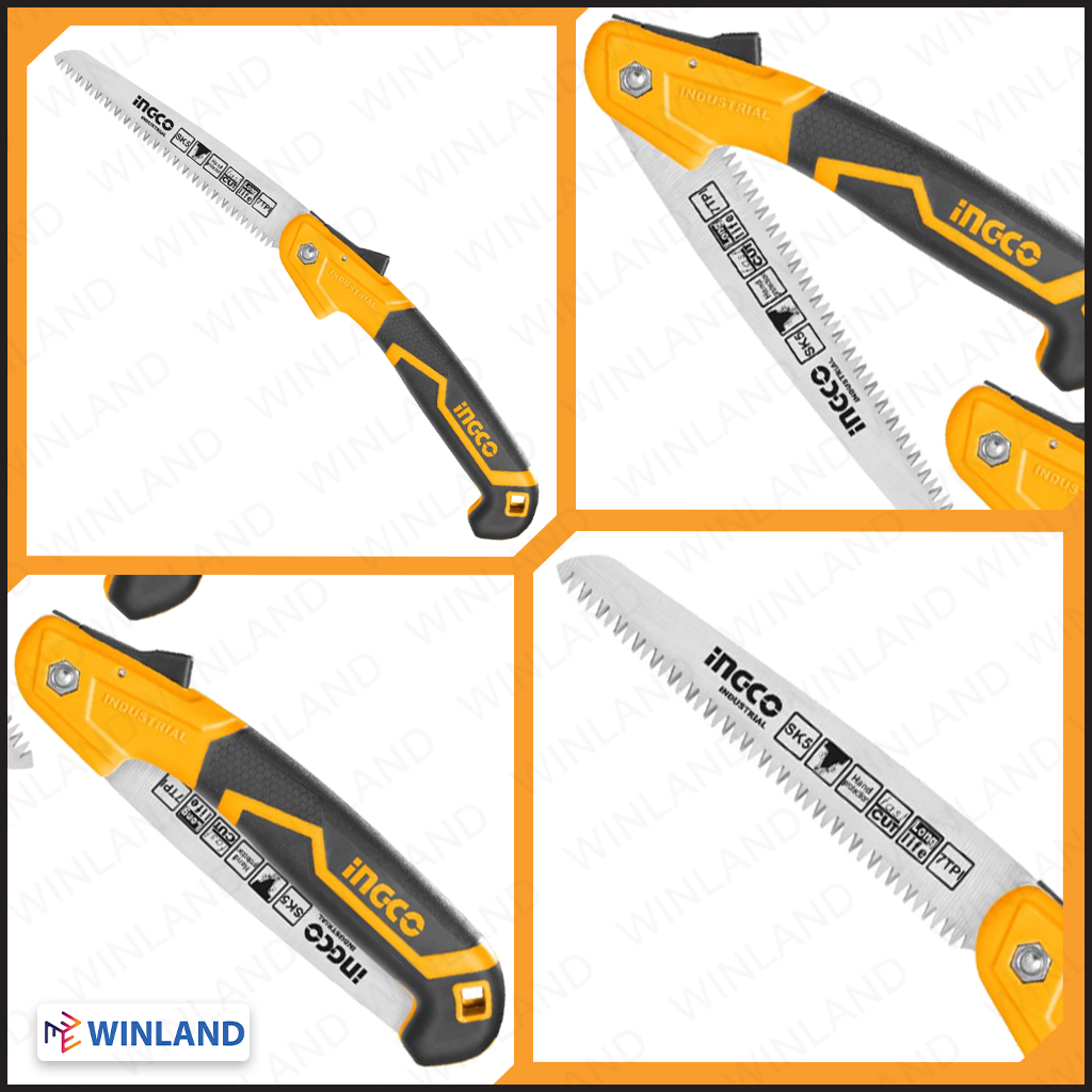 INGCO by Winland Fast Cut Foldable Saw 7" HFSW18028C ING-HT | Lazada PH
